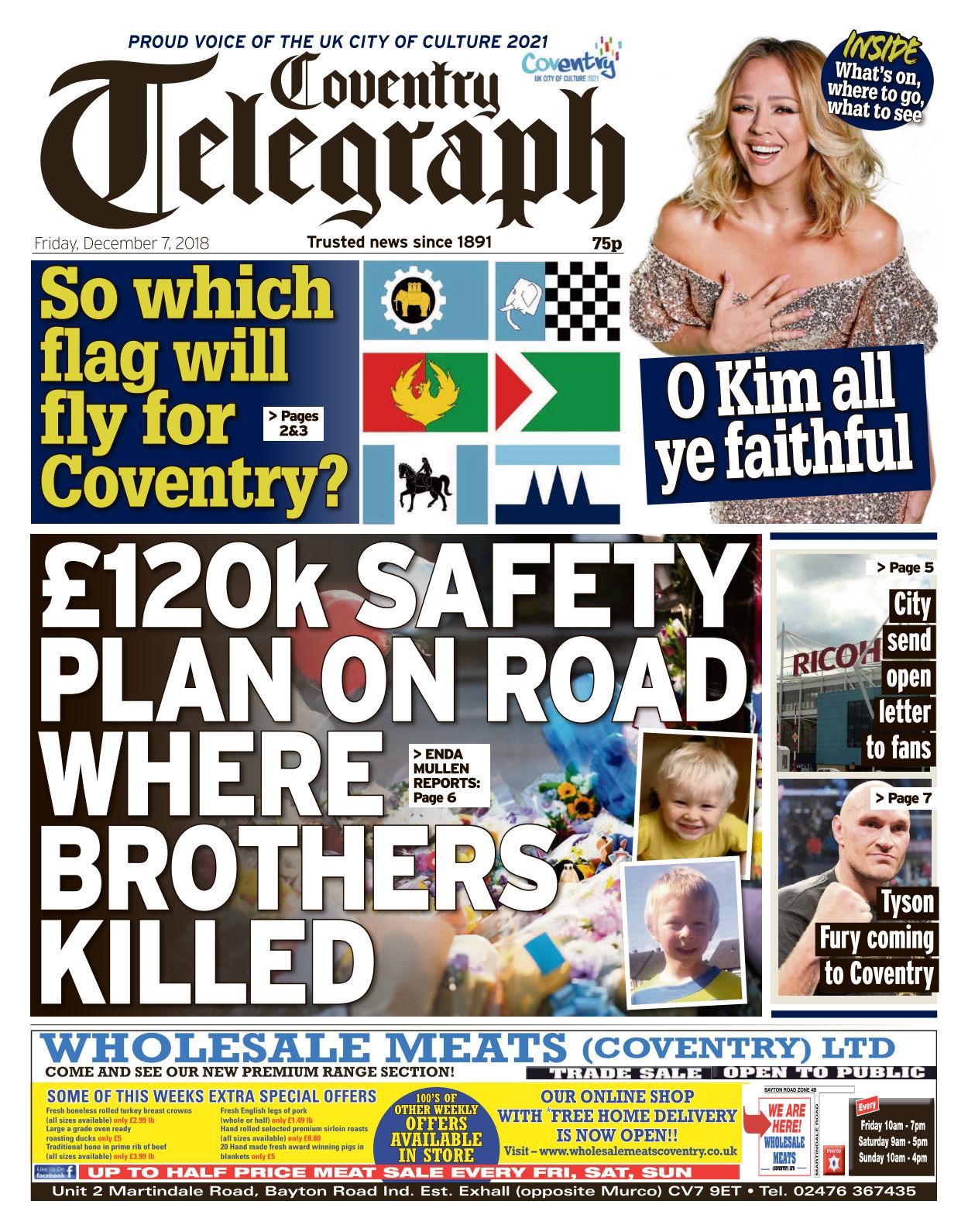 Coventry Telegraph - 2018-12-07