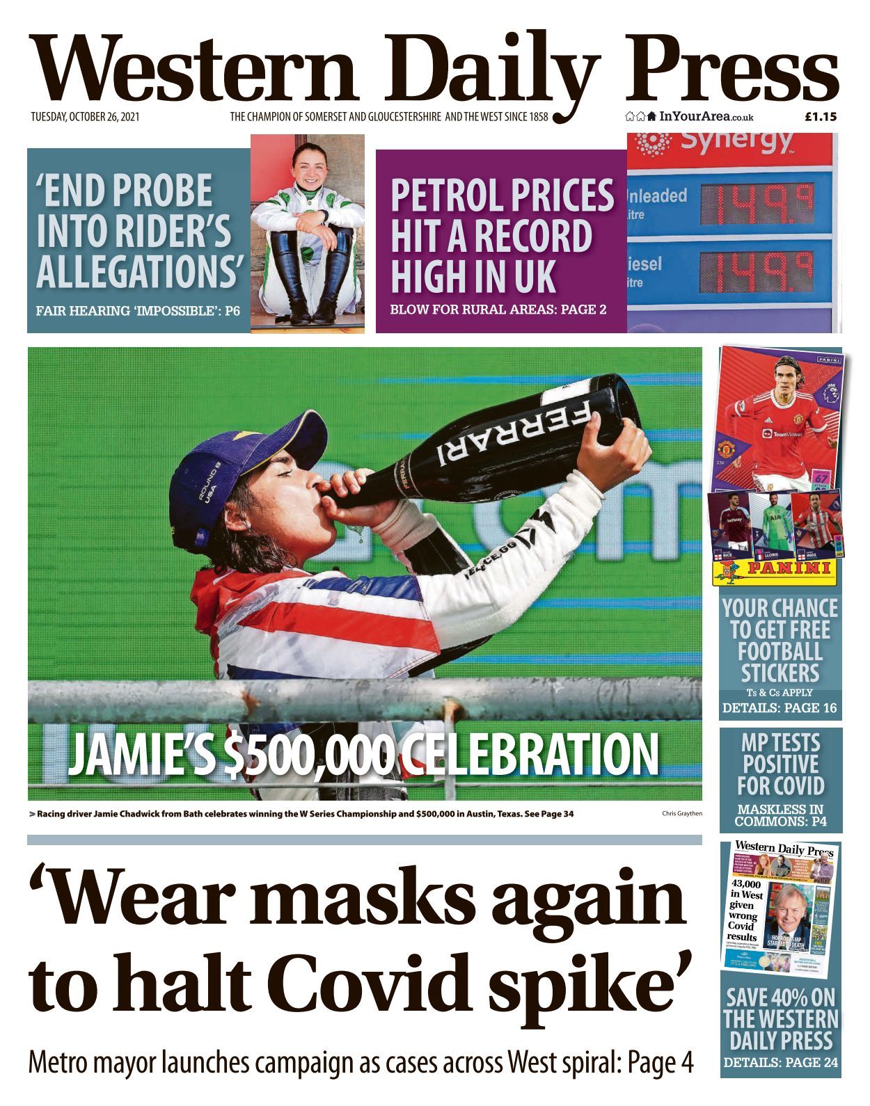 Western Daily Press - 2021-10-26