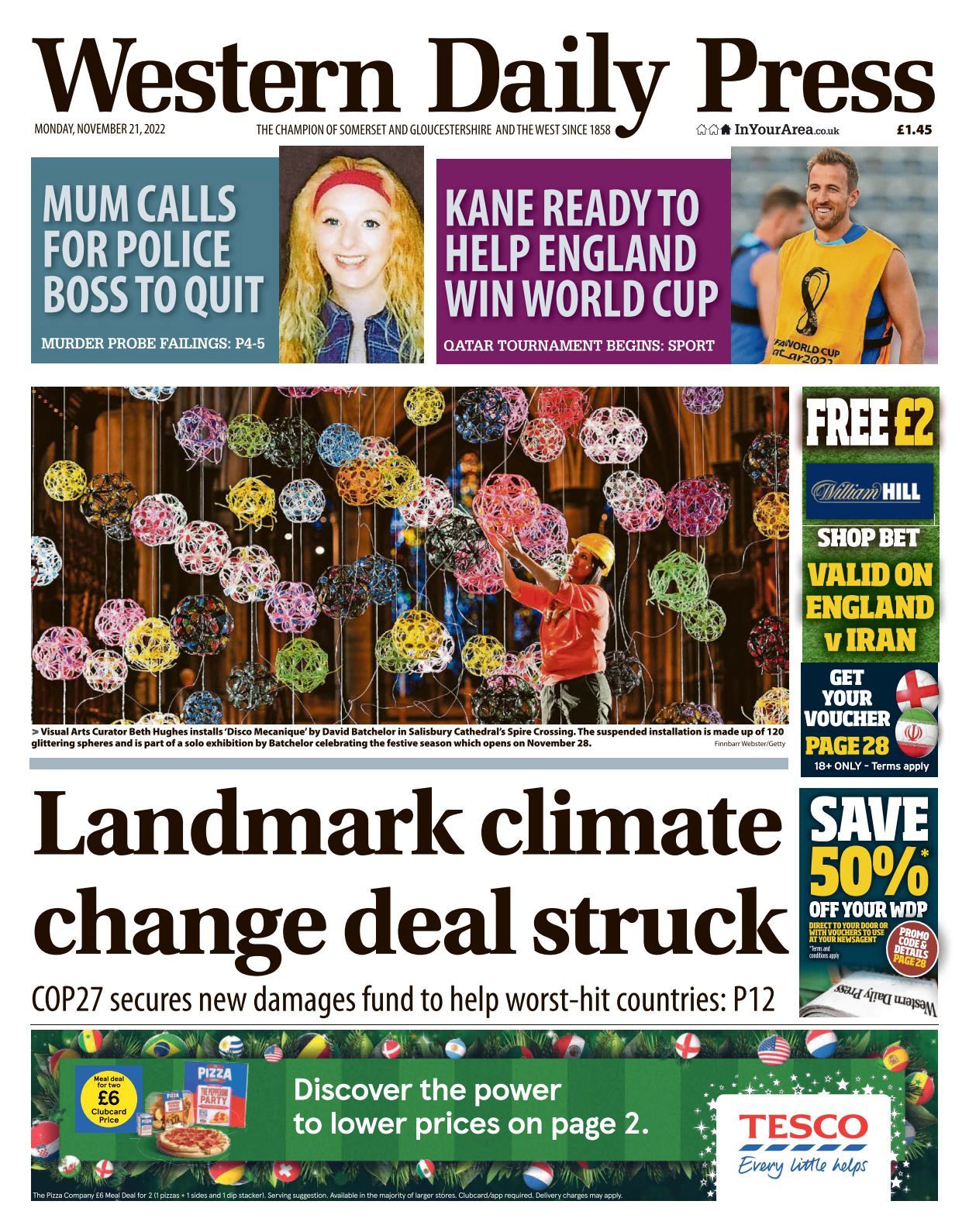 Western Daily Press - 2022-11-21