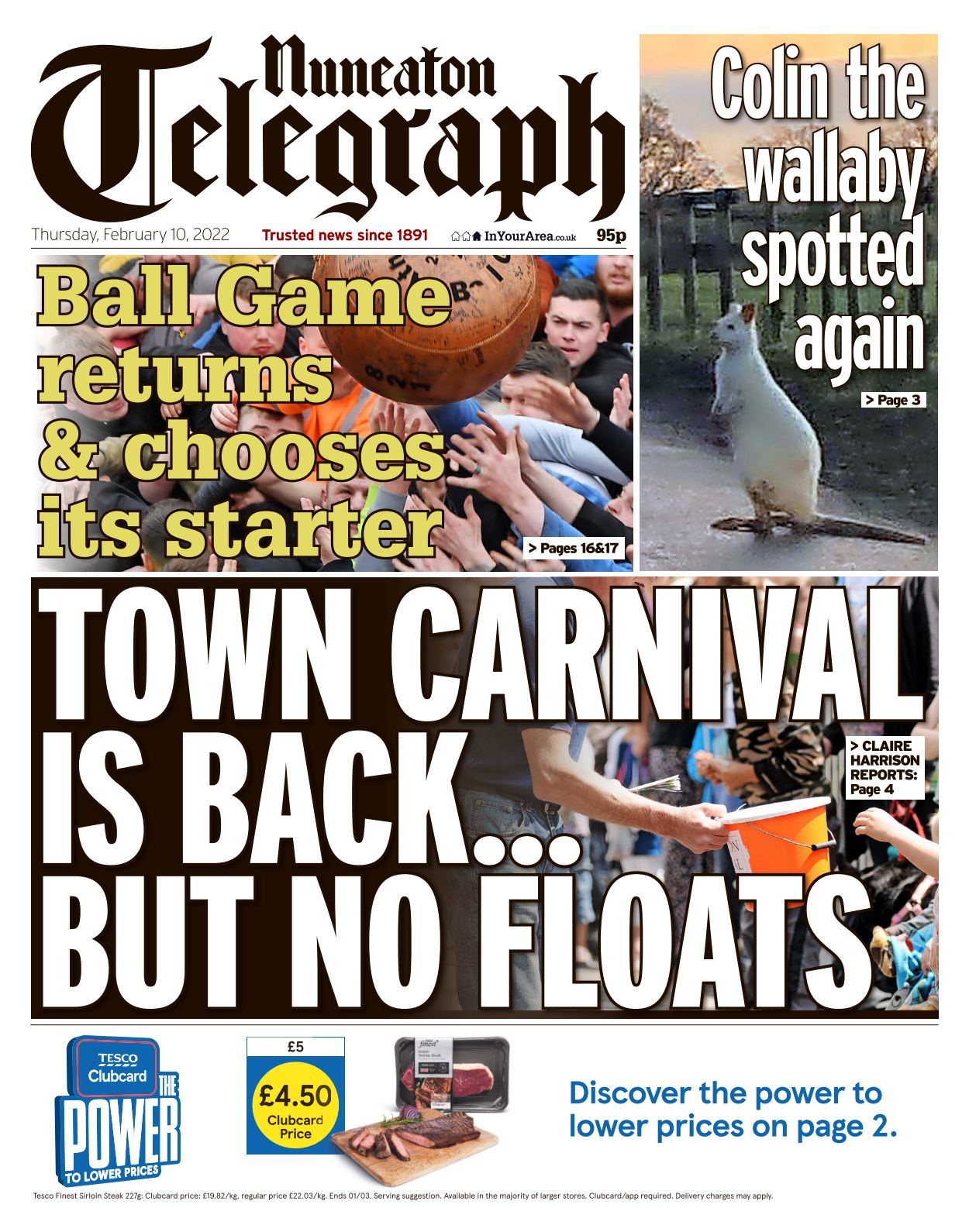 Nuneaton Telegraph - 2022-02-10