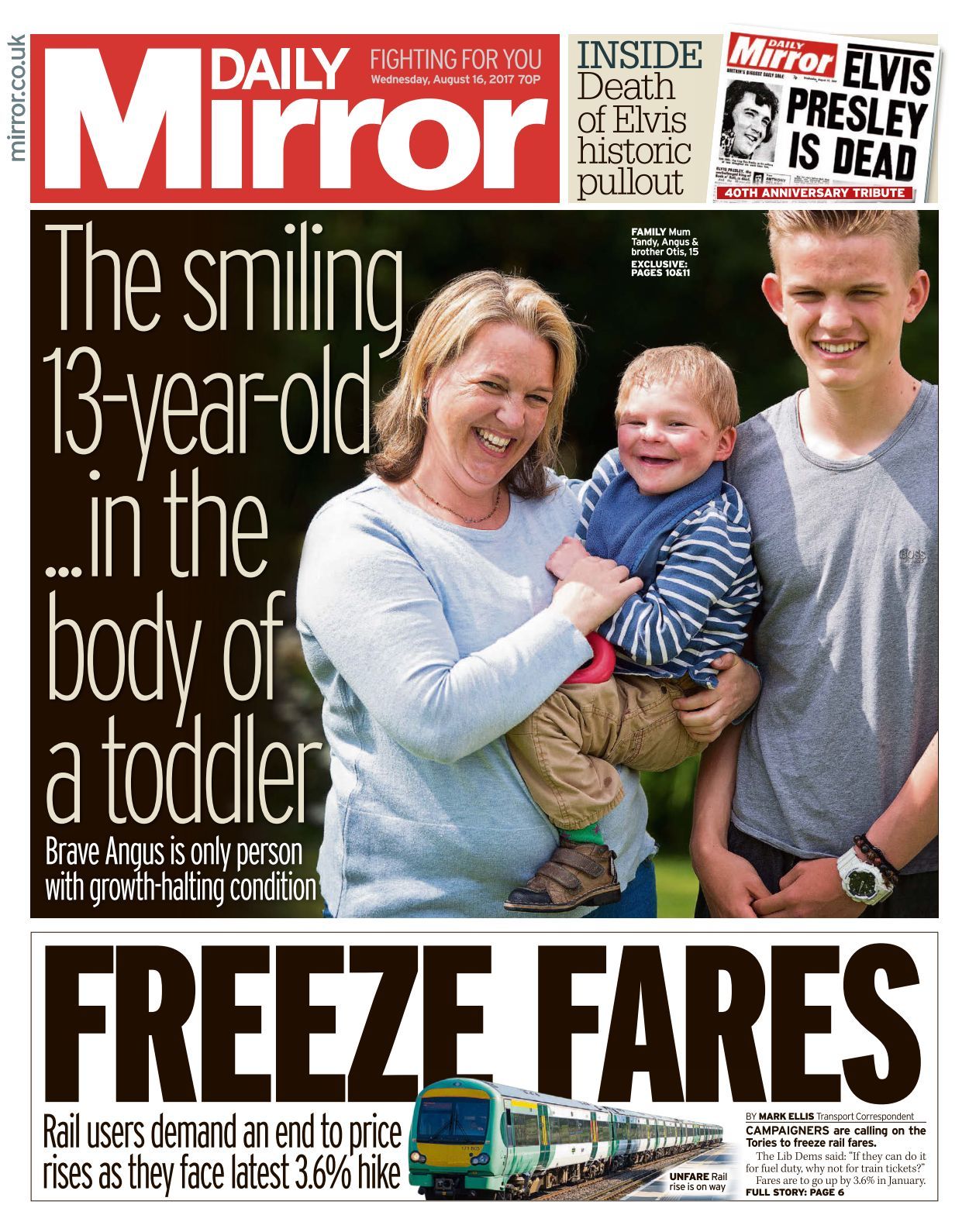 Daily Mirror - 2017-08-16
