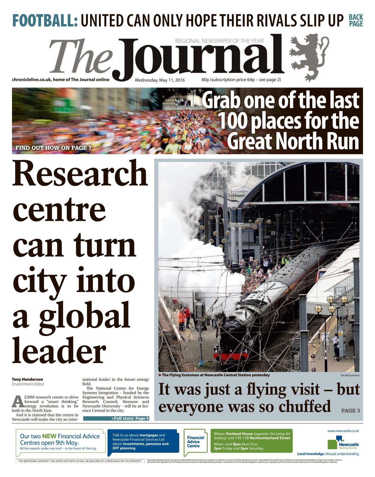Newcastle Journal - 2016-05-11