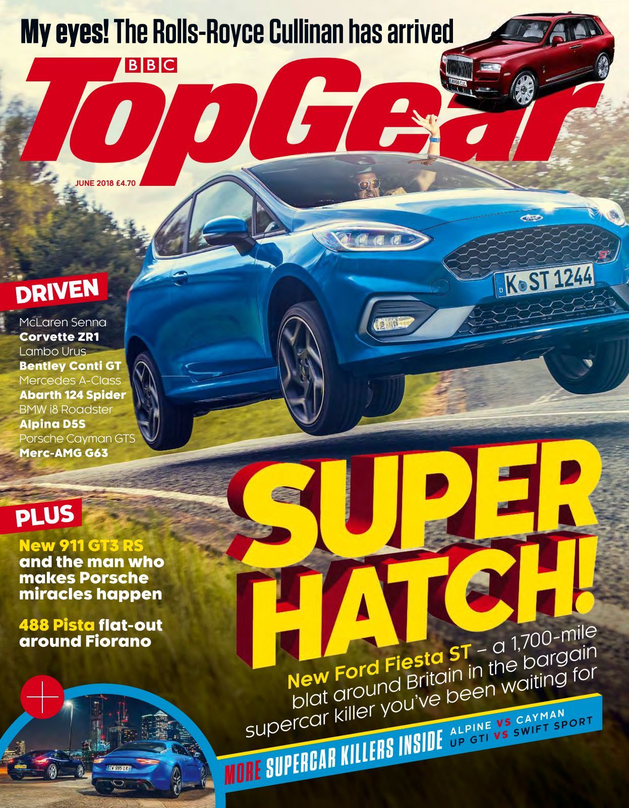 BBC Top Gear Magazine - issue 06/2018