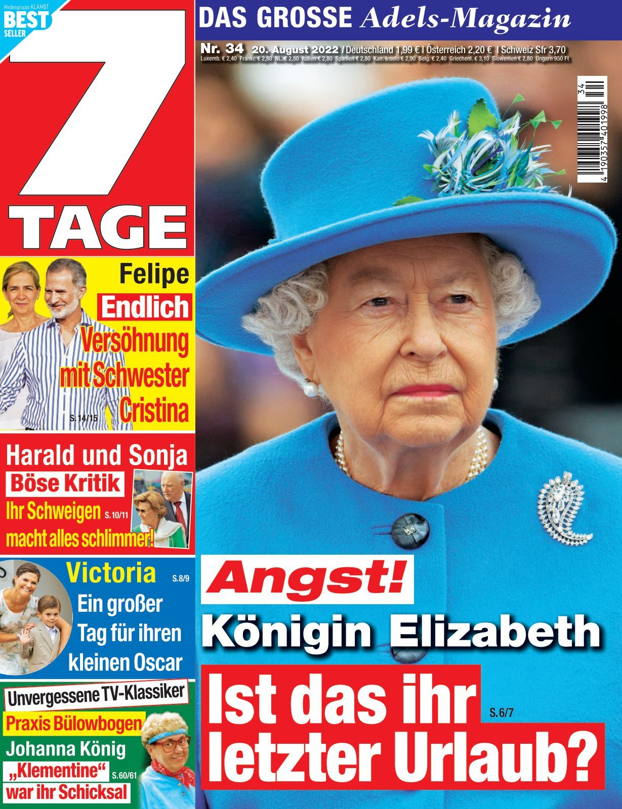 7 Tage - Ausgabe 34/22