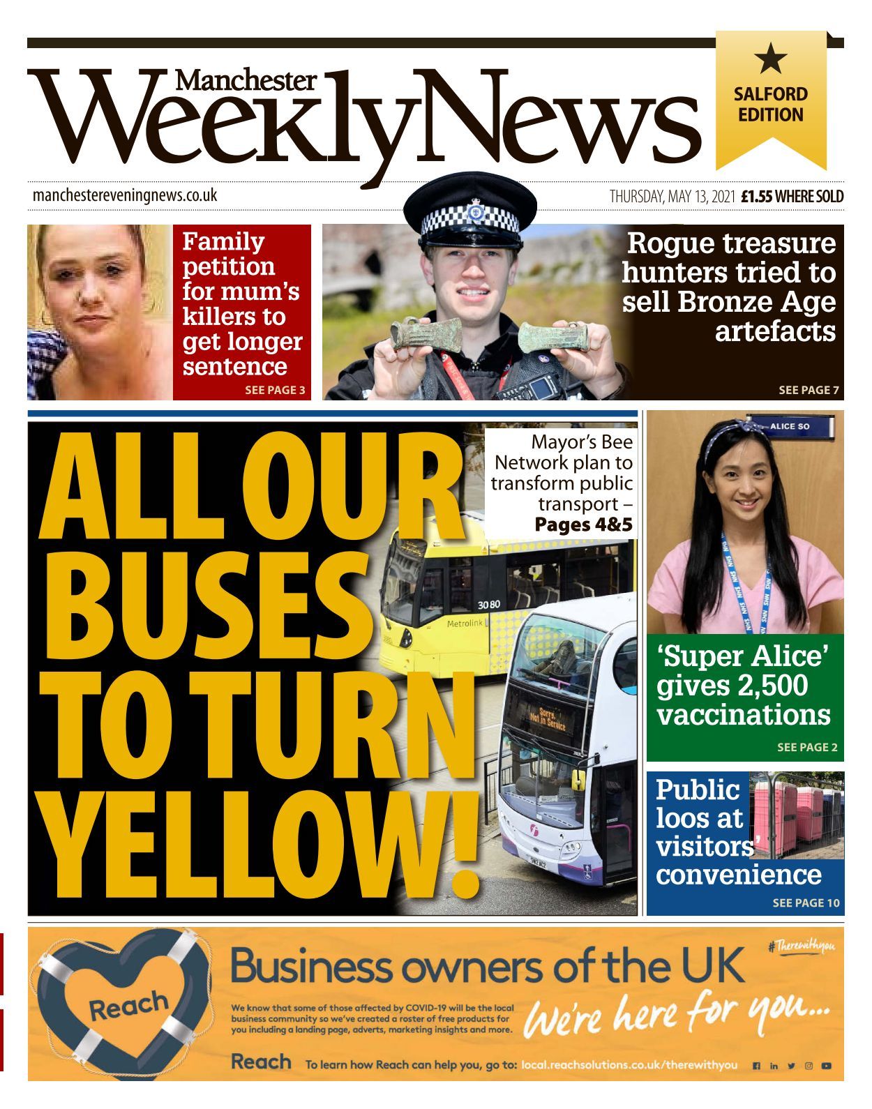 Manchester Weekly News Salford - 2021-05-13