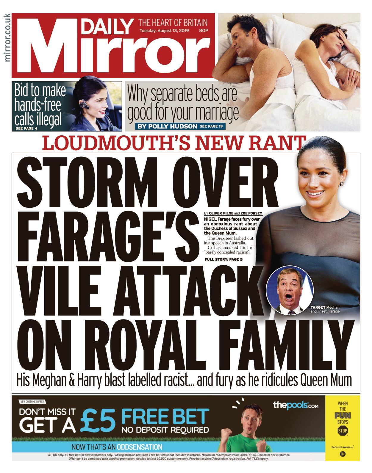 Daily Mirror - 2019-08-13