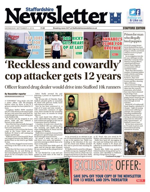 Staffordshire Newsletter - 2019-09-04