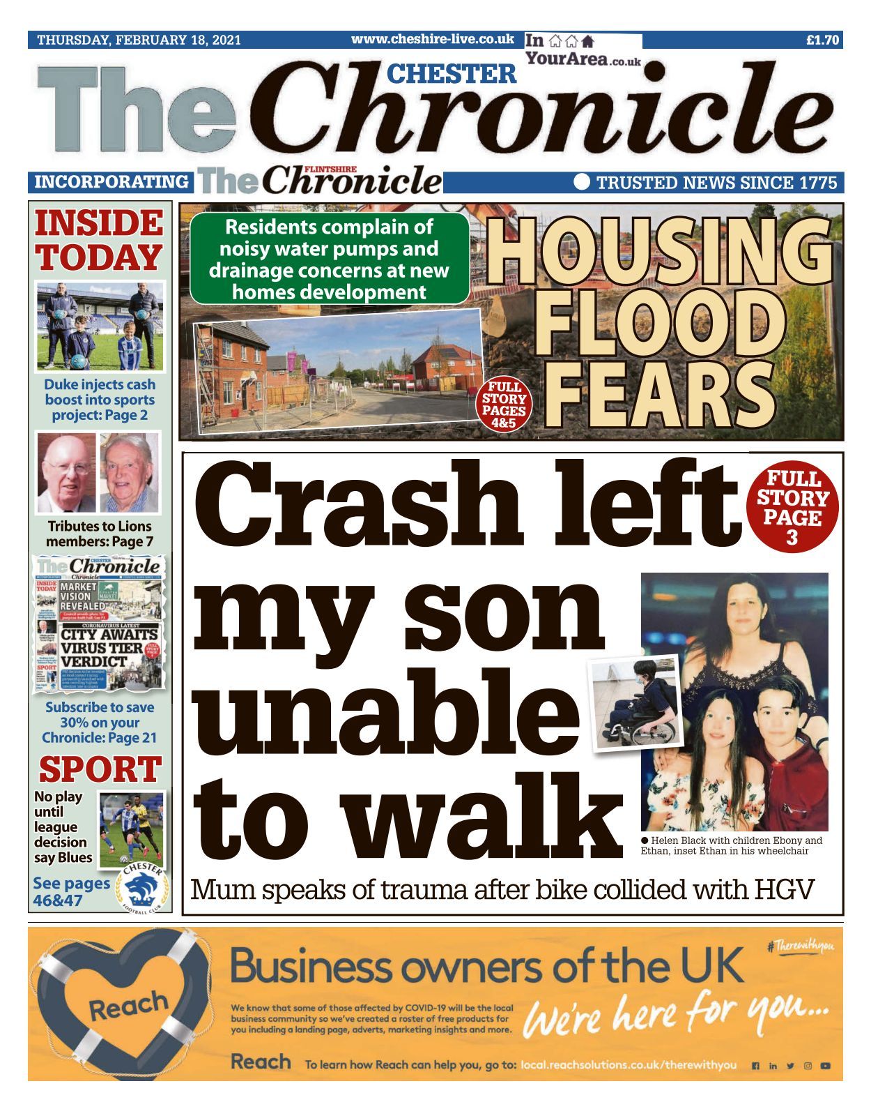 Chester Chronicle - 2021-02-18