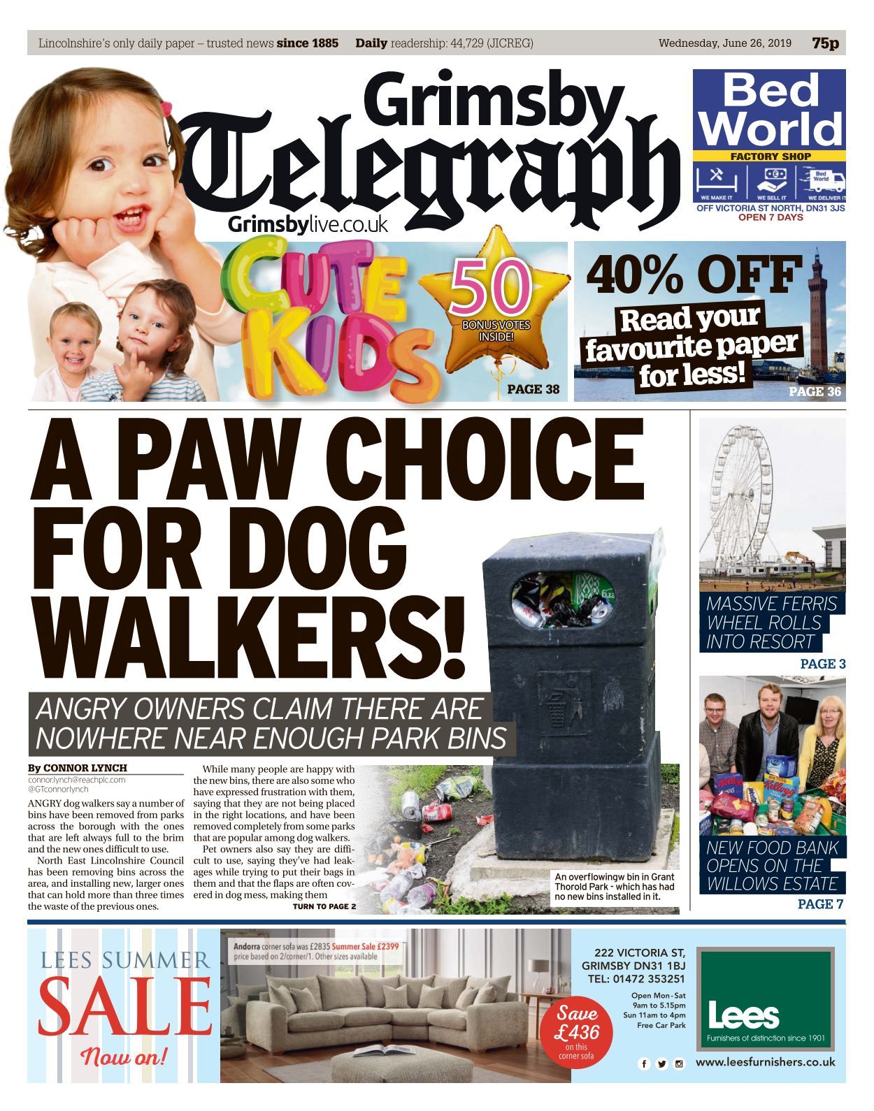 Grimsby Telegraph - 2019-06-26