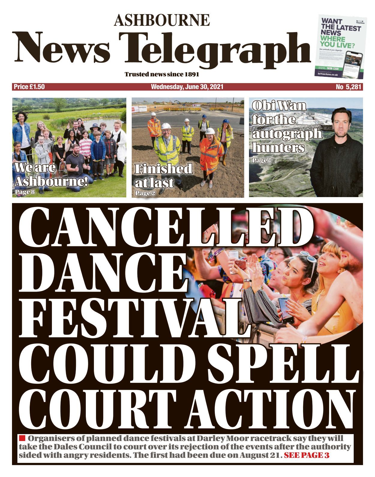 Ashbourne News Telegraph - 2021-06-30