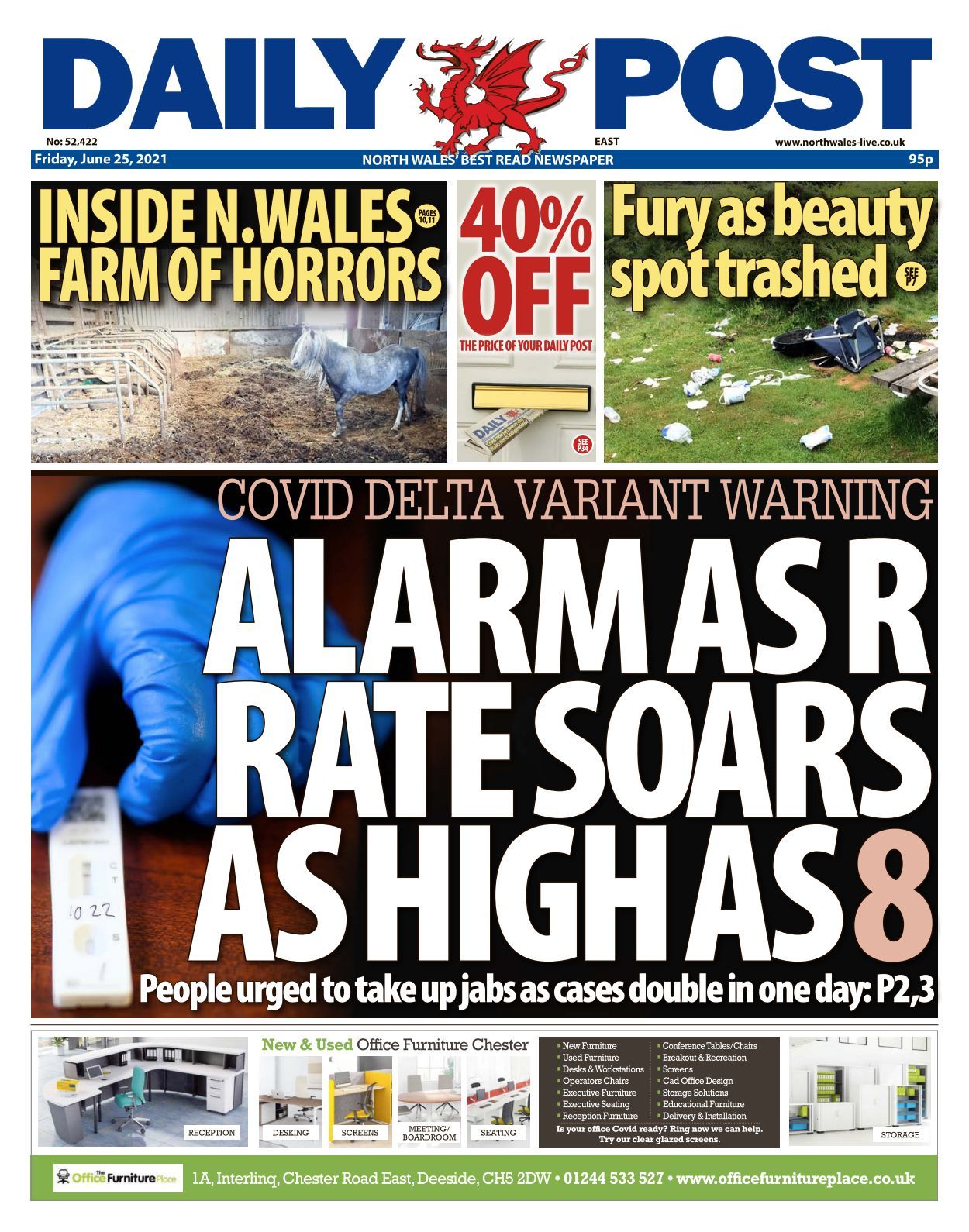 Daily Post Wales East 2021 06 25