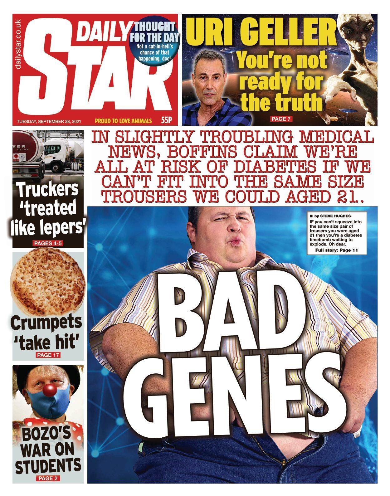Daily Star - 2021-09-28