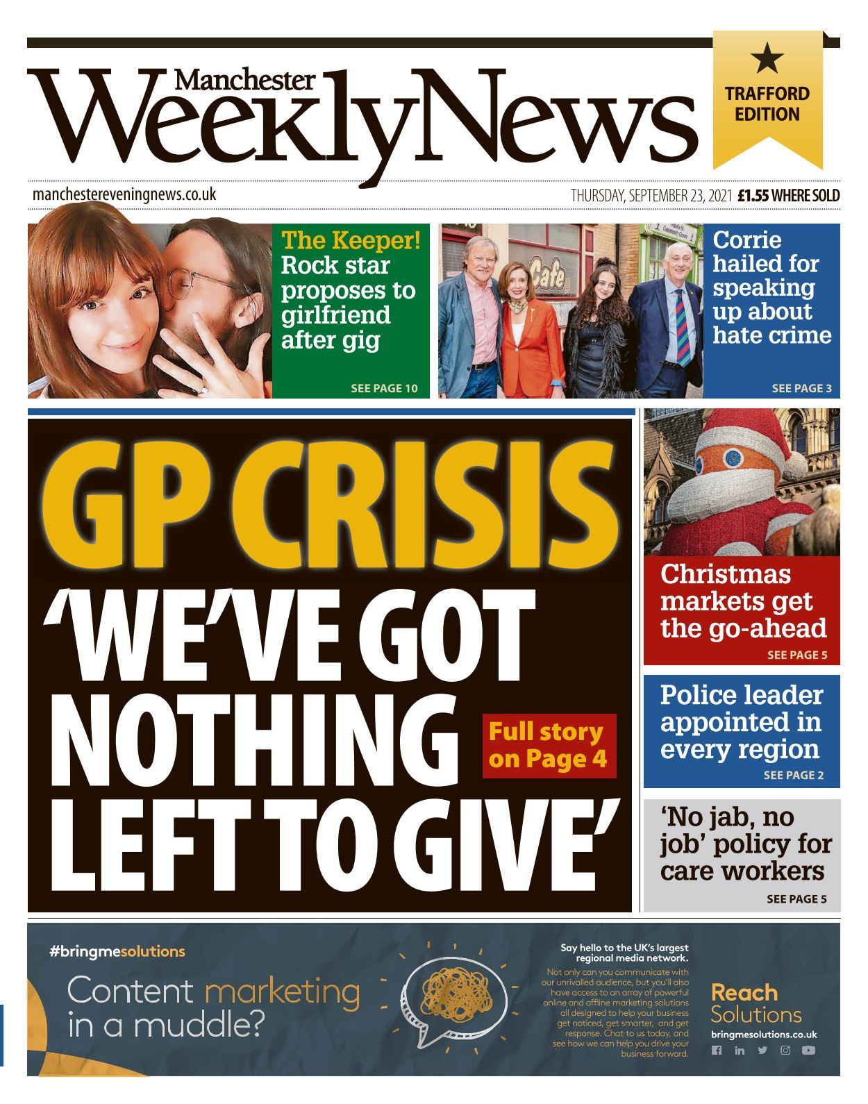 Manchester Weekly News Trafford - 2021-09-23