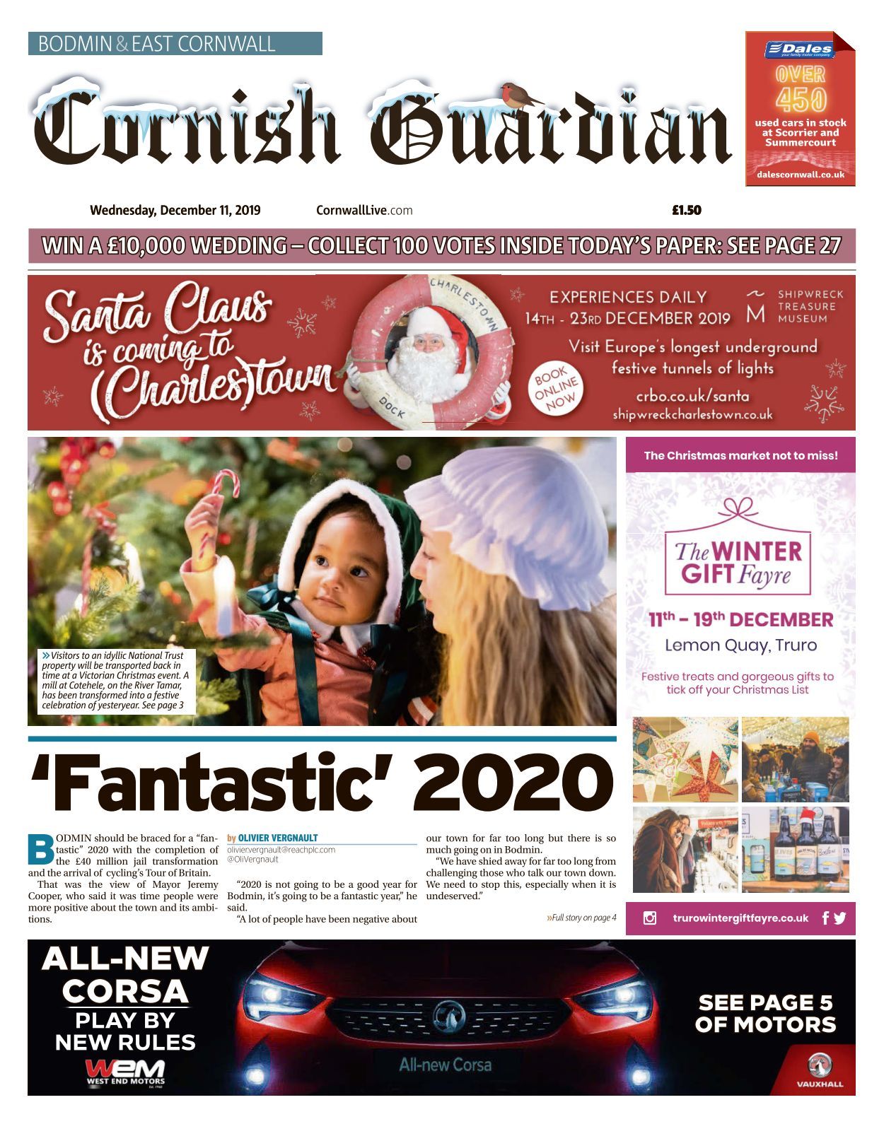 Cornish Guardian Bodmin - 2019-12-11