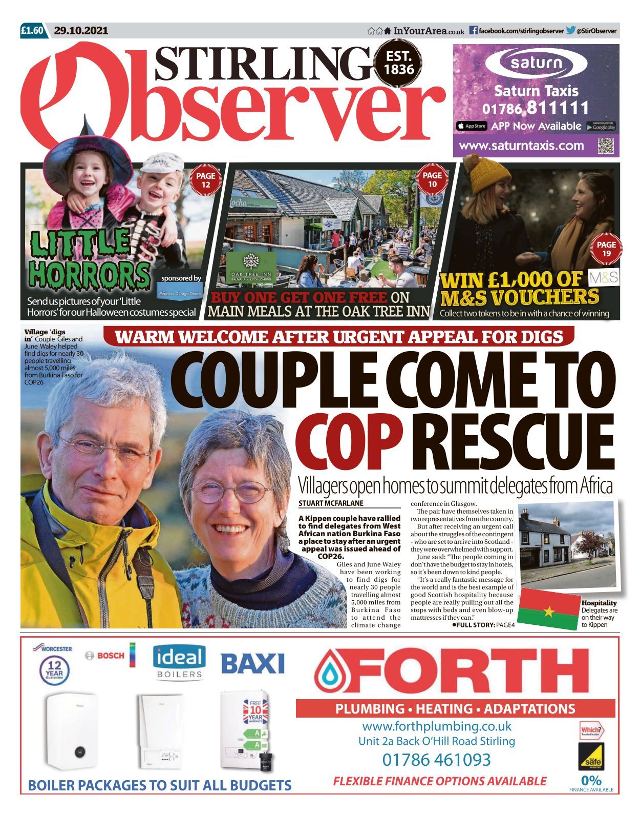 Stirling Observer - 2021-10-29