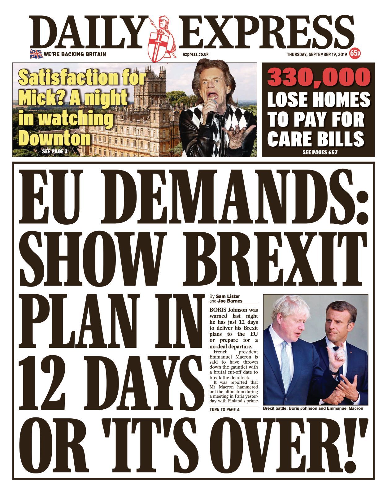 Daily Express - 2019-09-19