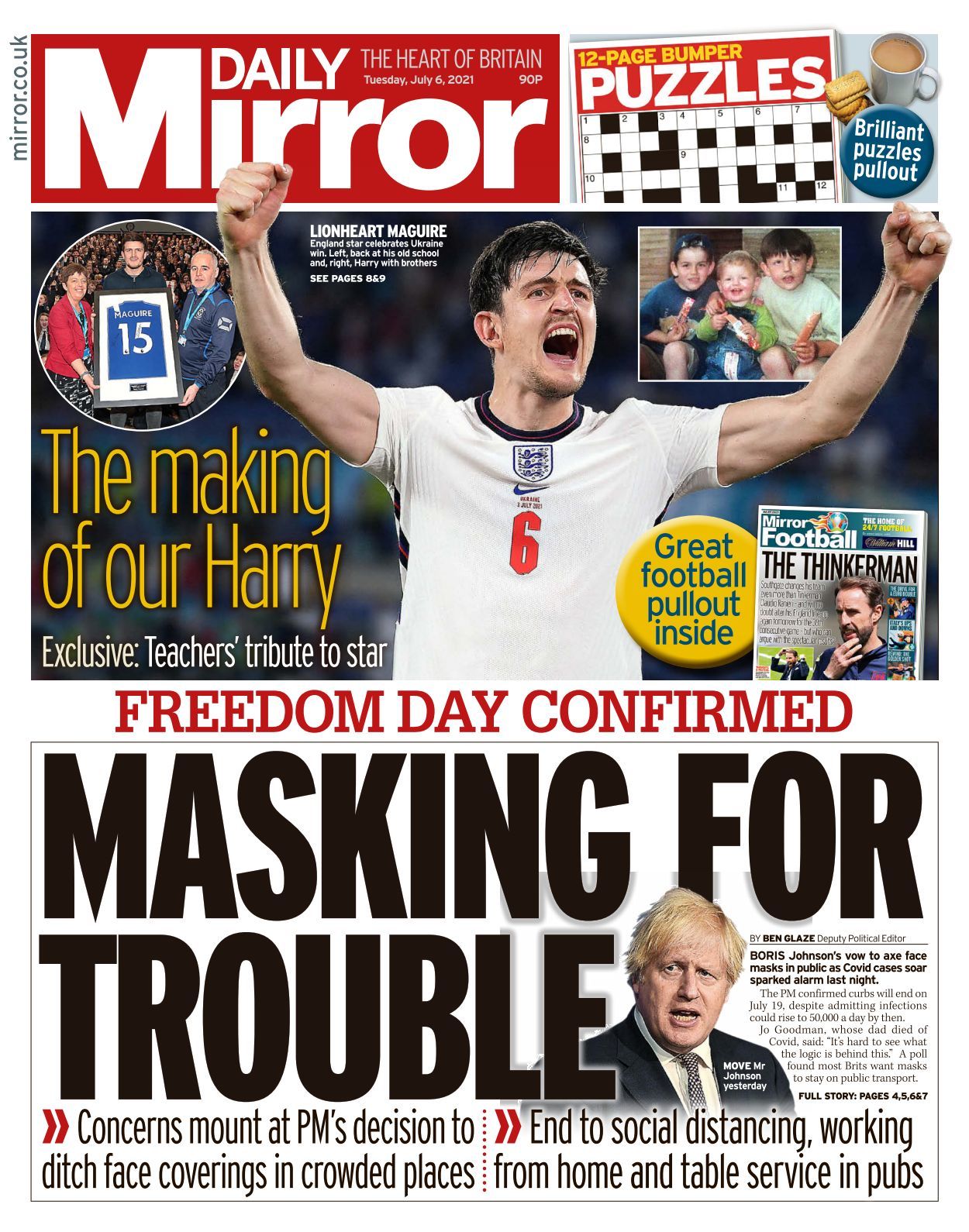 Daily Mirror - 2021-07-06