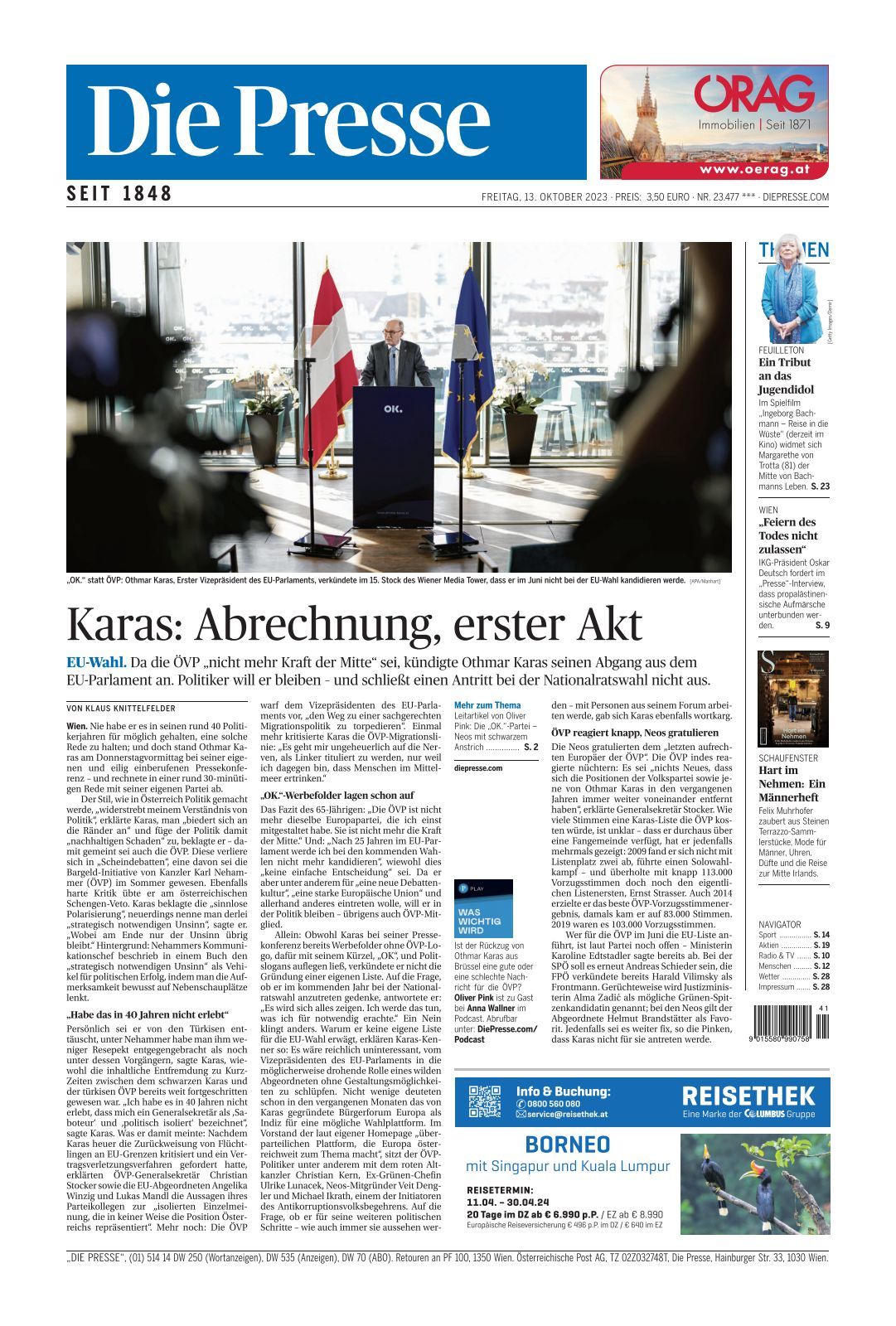 Die Presse - 2023-10-13