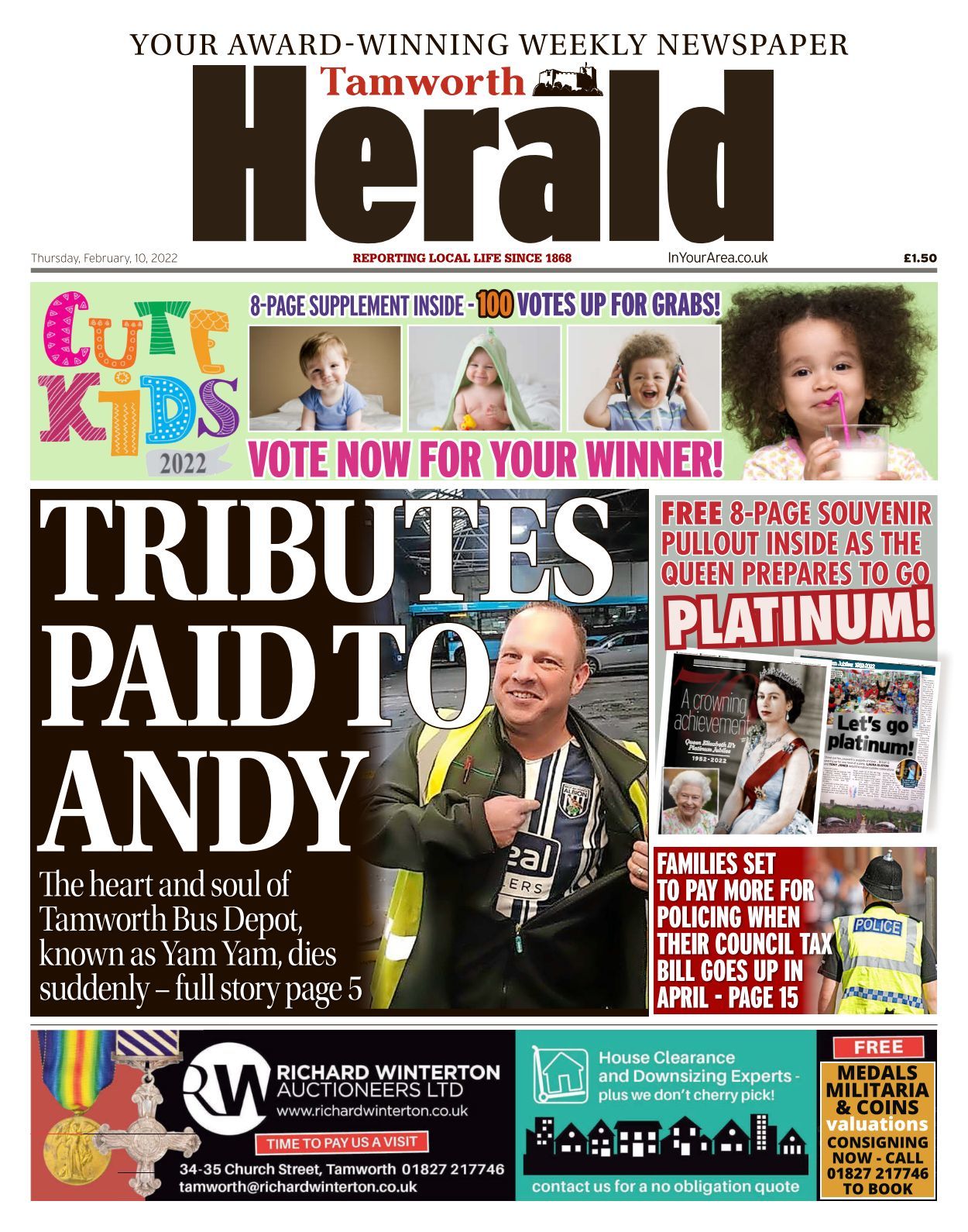 Tamworth Herald - 2022-02-10