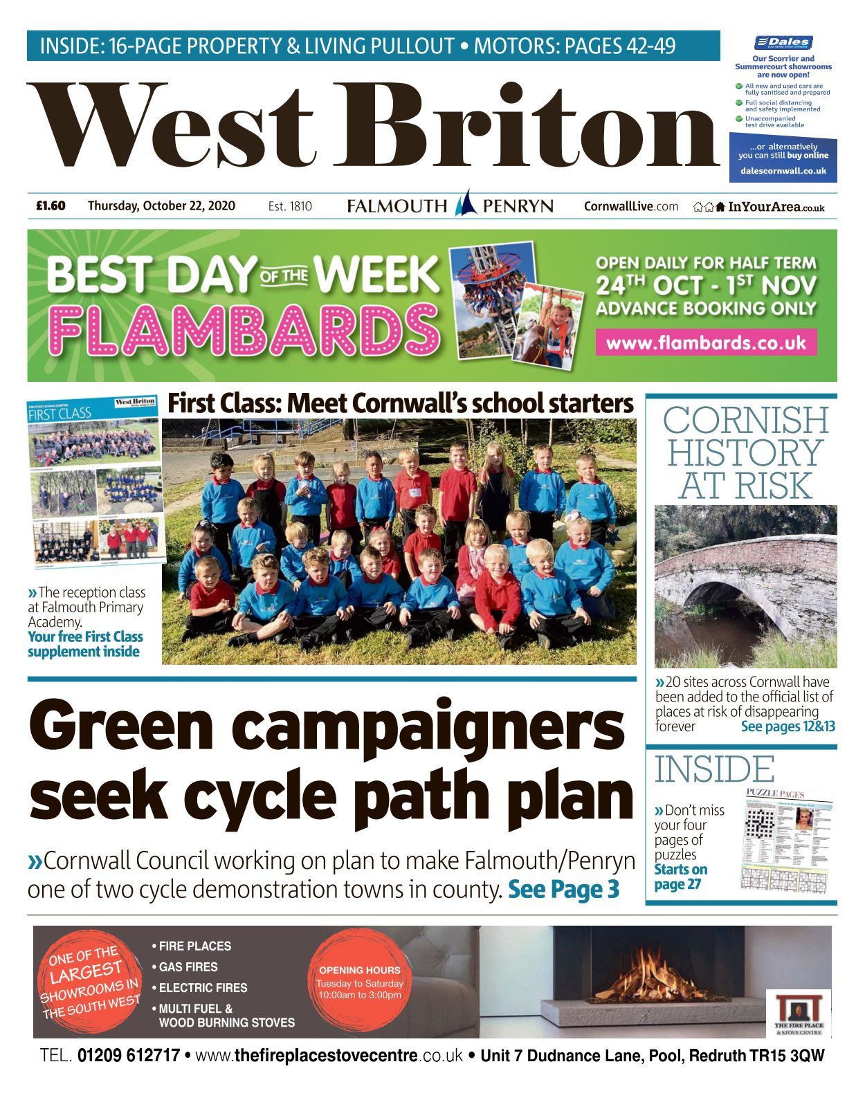 West Briton Falmouth - 2020-10-22