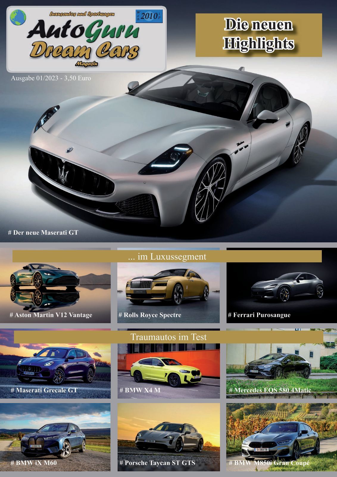 AutoGuru eMagazine - Dream Cars 01/2023