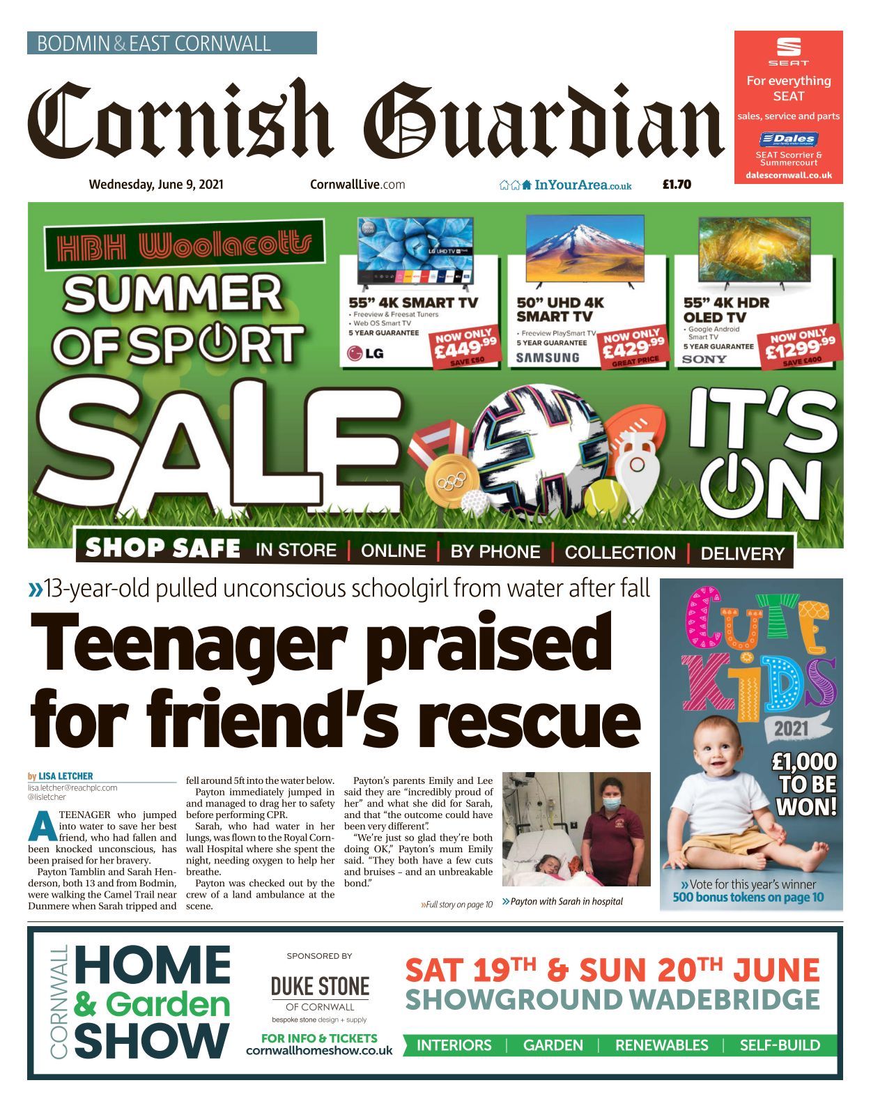 Cornish Guardian Bodmin - 2021-06-09