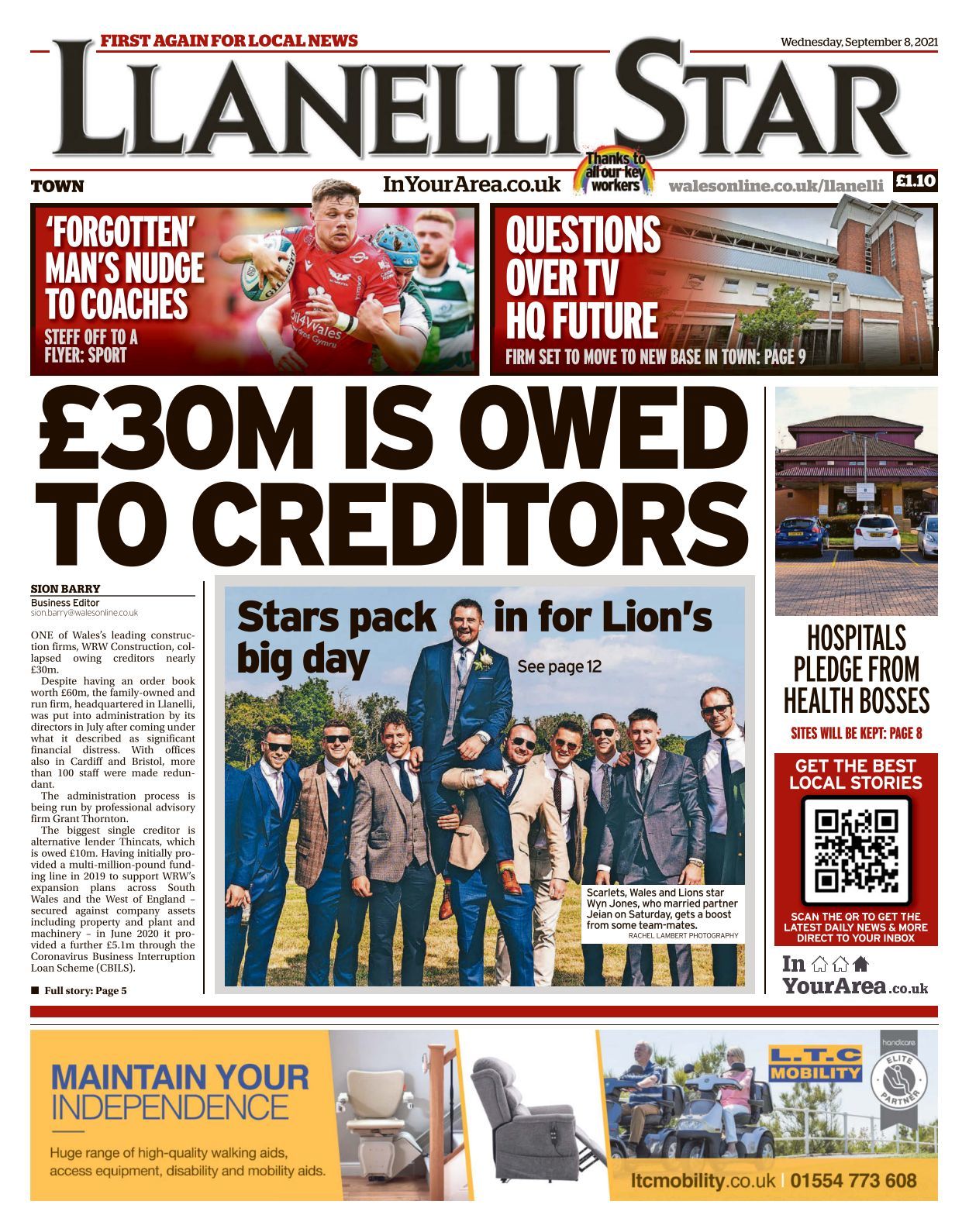 Llanelli Star - 2021-09-08