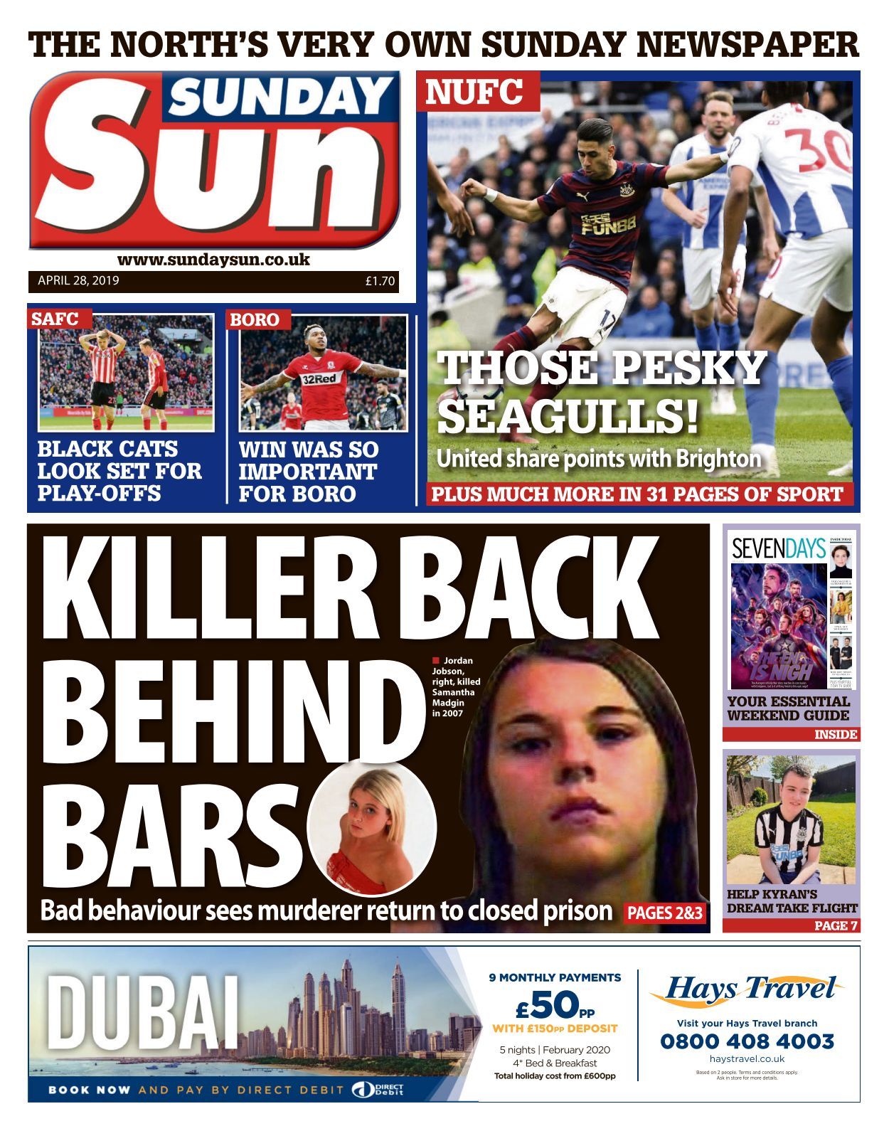 Sunday Sun - 2019-04-28