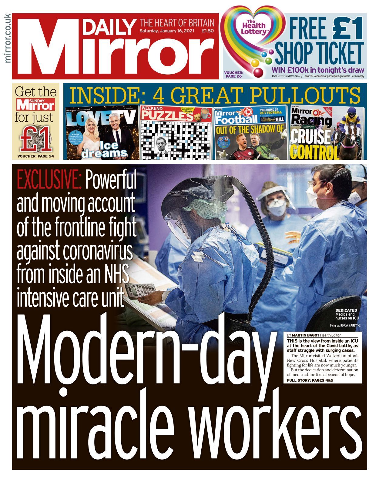 Daily Mirror - 2021-01-16