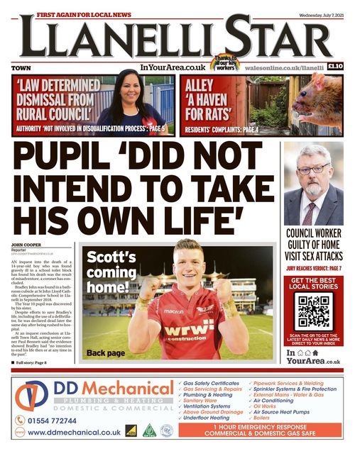 Llanelli Star - 2021-07-07