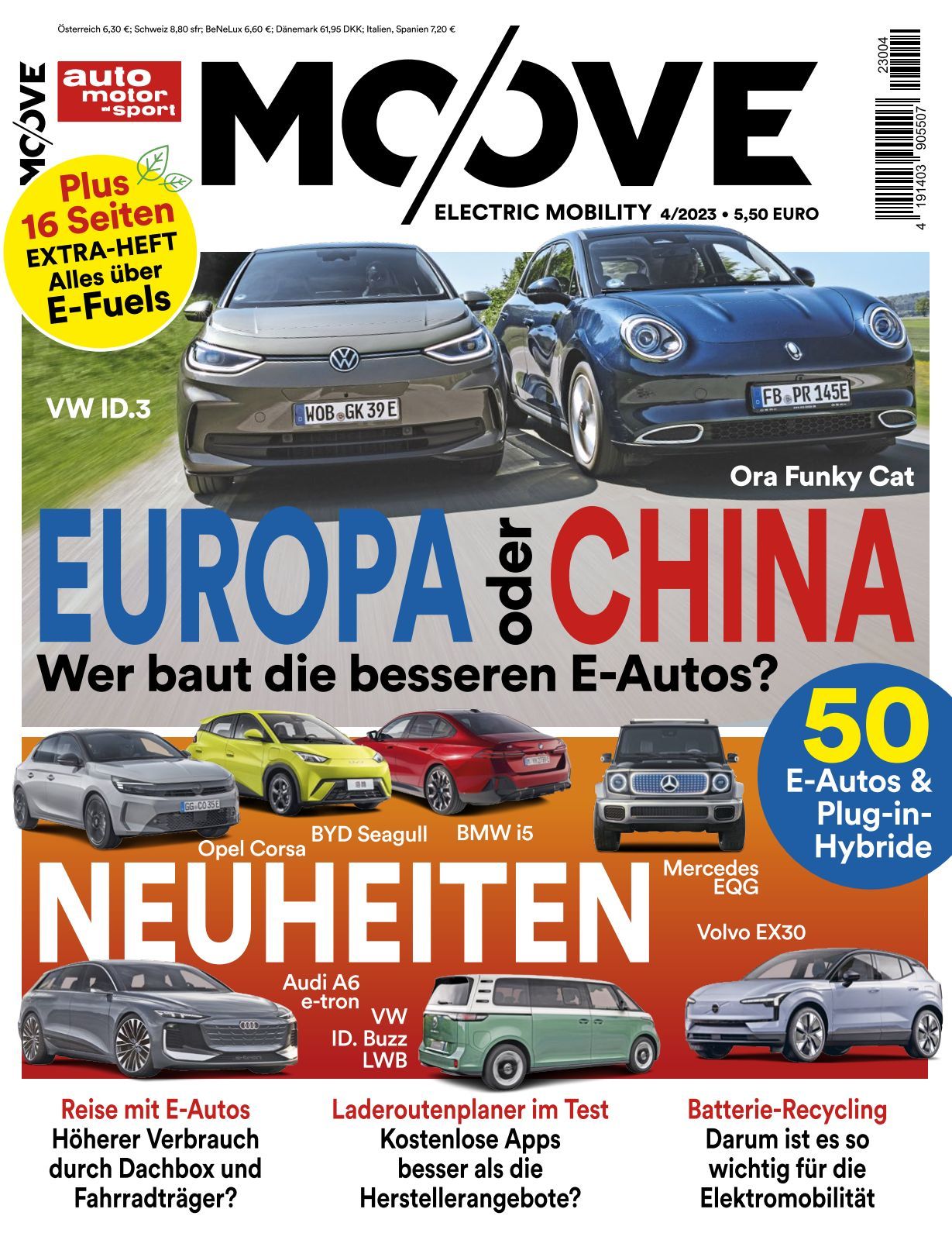 Auto Motor und Sport MOOVE - Ausgabe 04/2023
