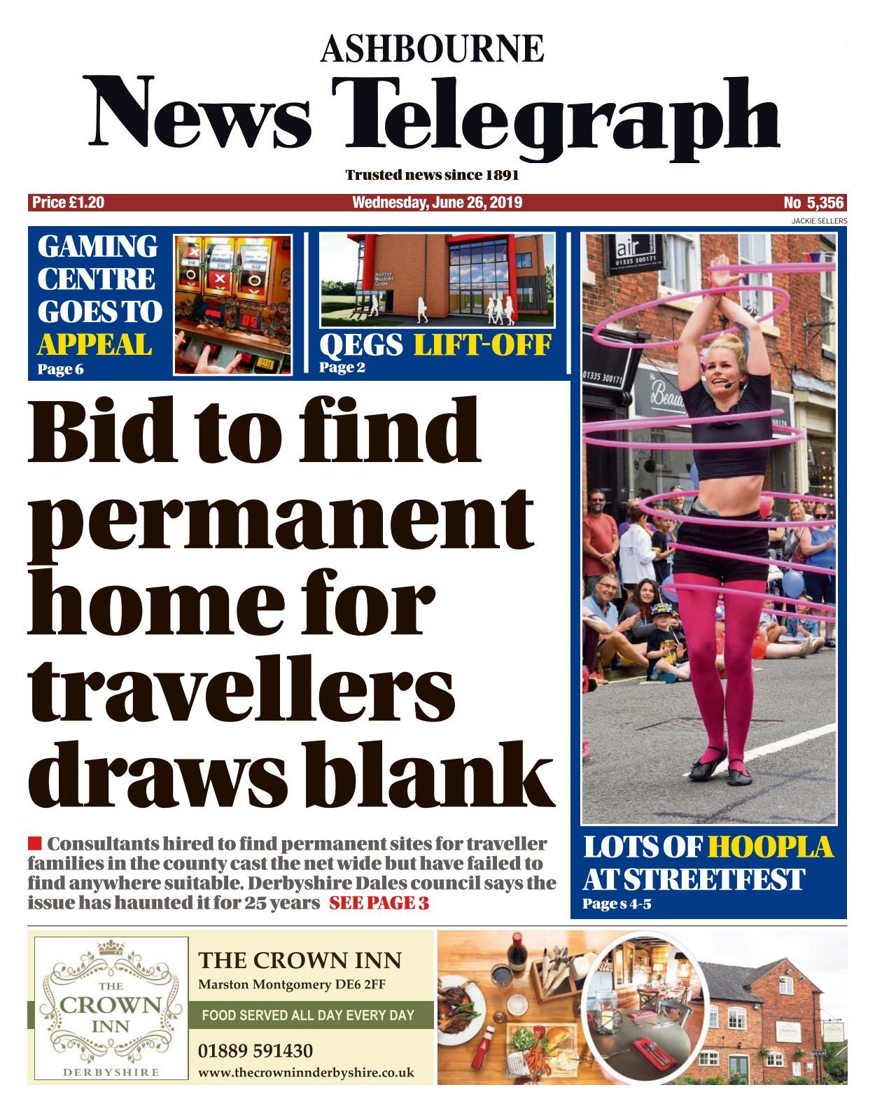 Ashbourne News Telegraph - 2019-06-26