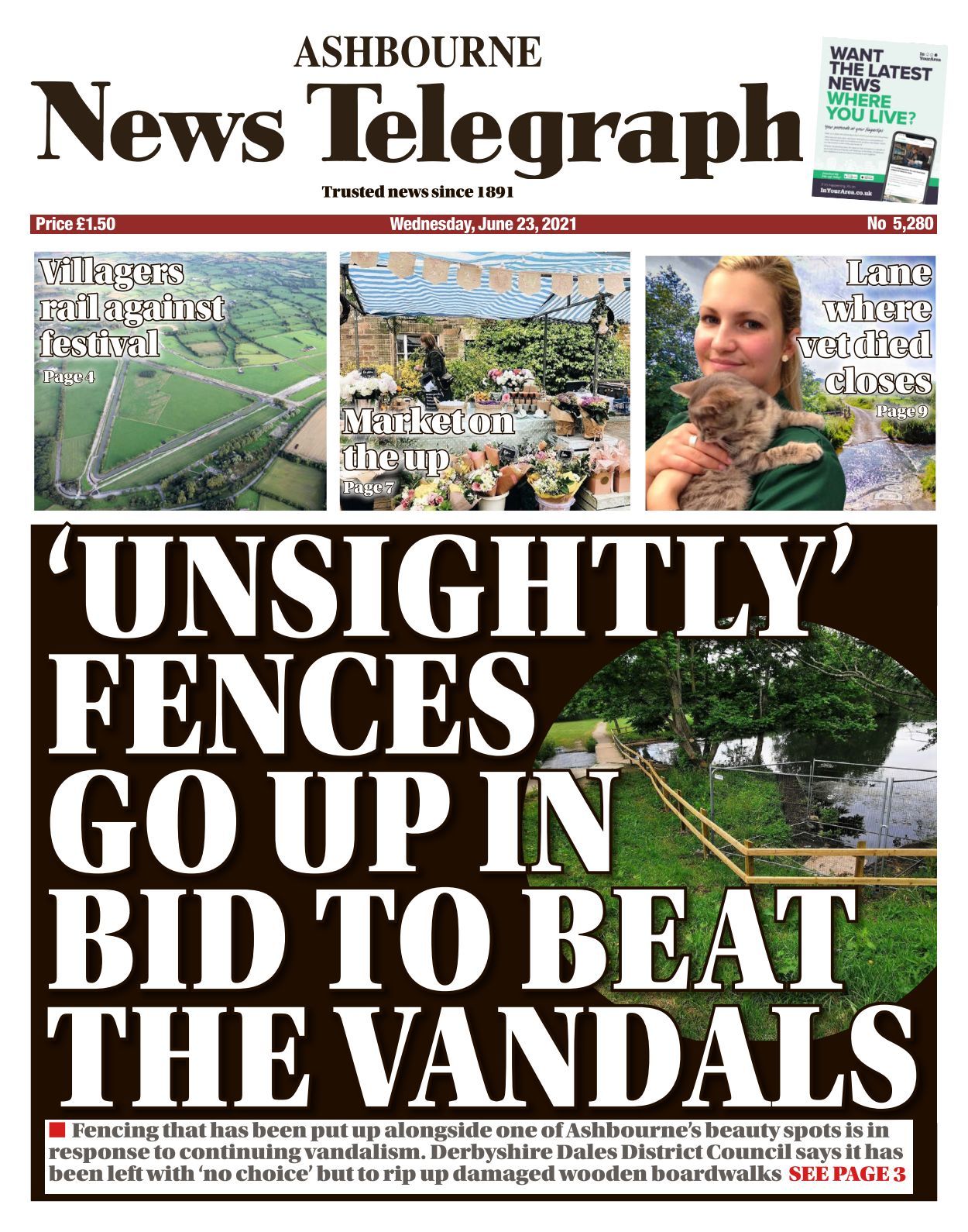 Ashbourne News Telegraph - 2021-06-23