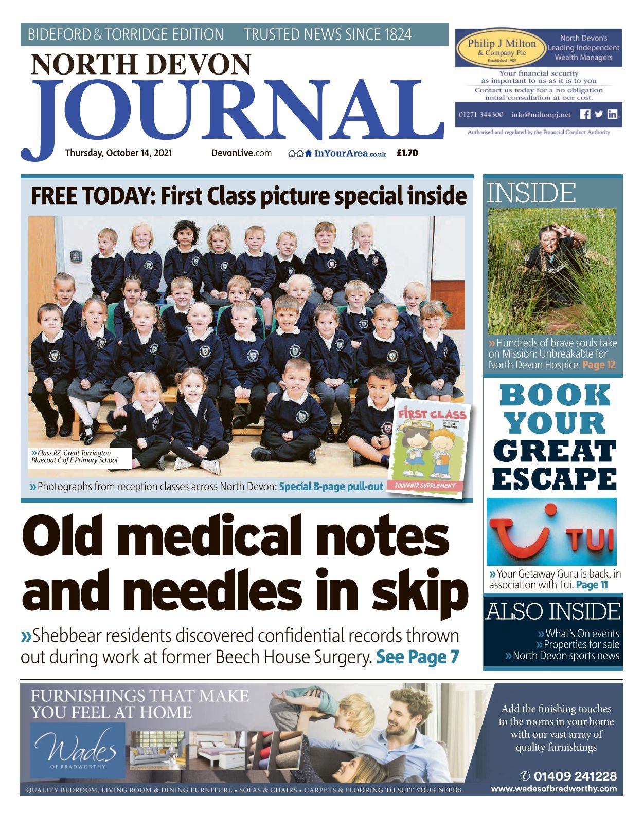 North Devon Journal Bideford - 2021-10-14