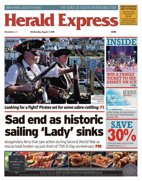 Herald Express Brixham - 2019-08-07