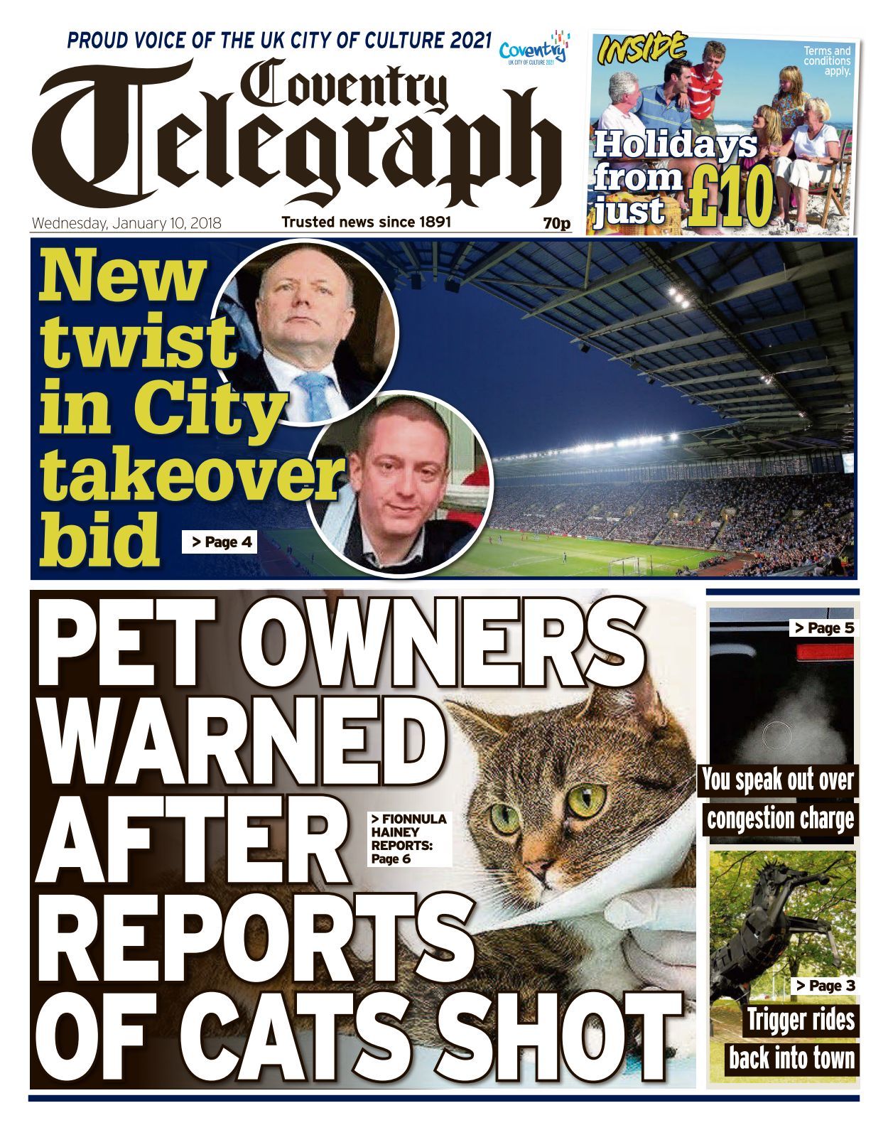 Coventry Telegraph - 2018-01-10