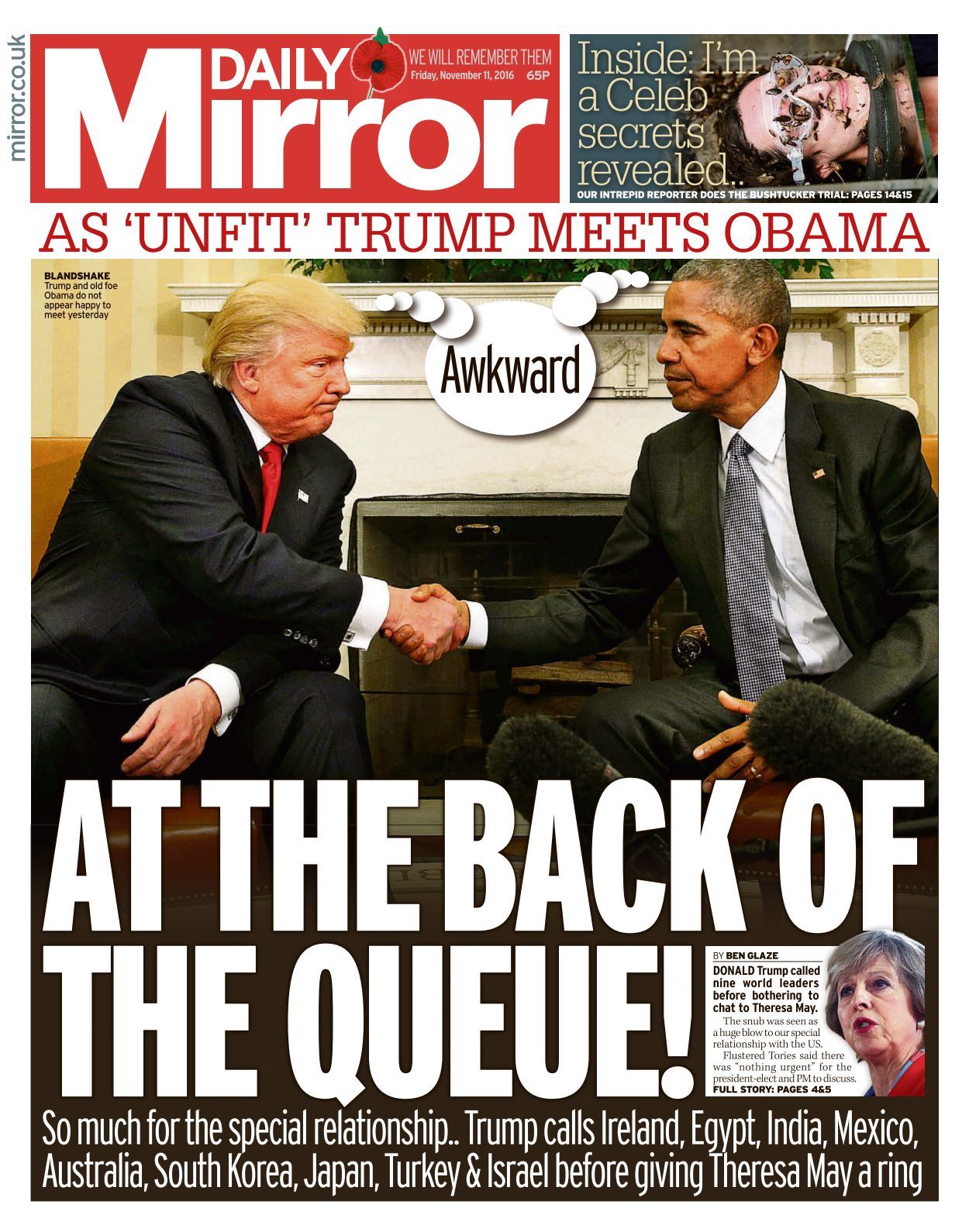 Daily Mirror - 2016-11-11