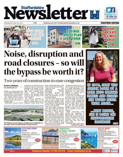 Staffordshire Newsletter - 2019-05-29