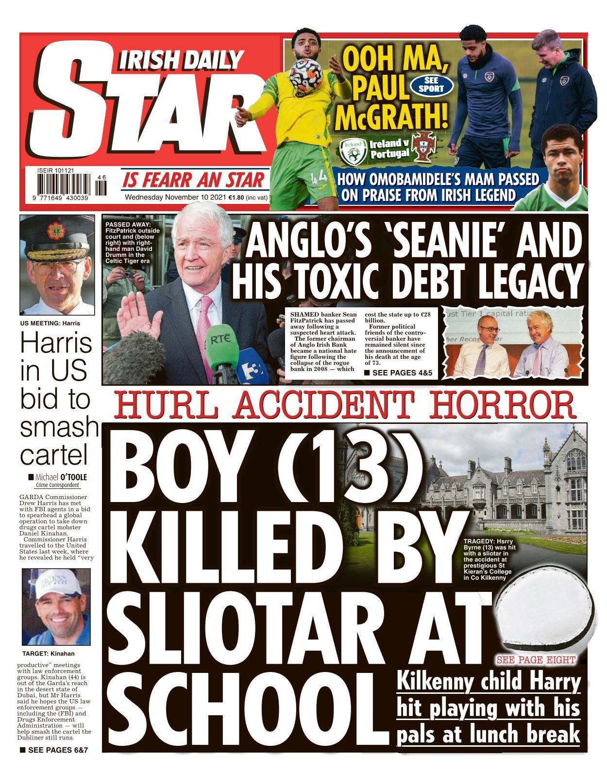 Irish Daily Star - 2021-11-10