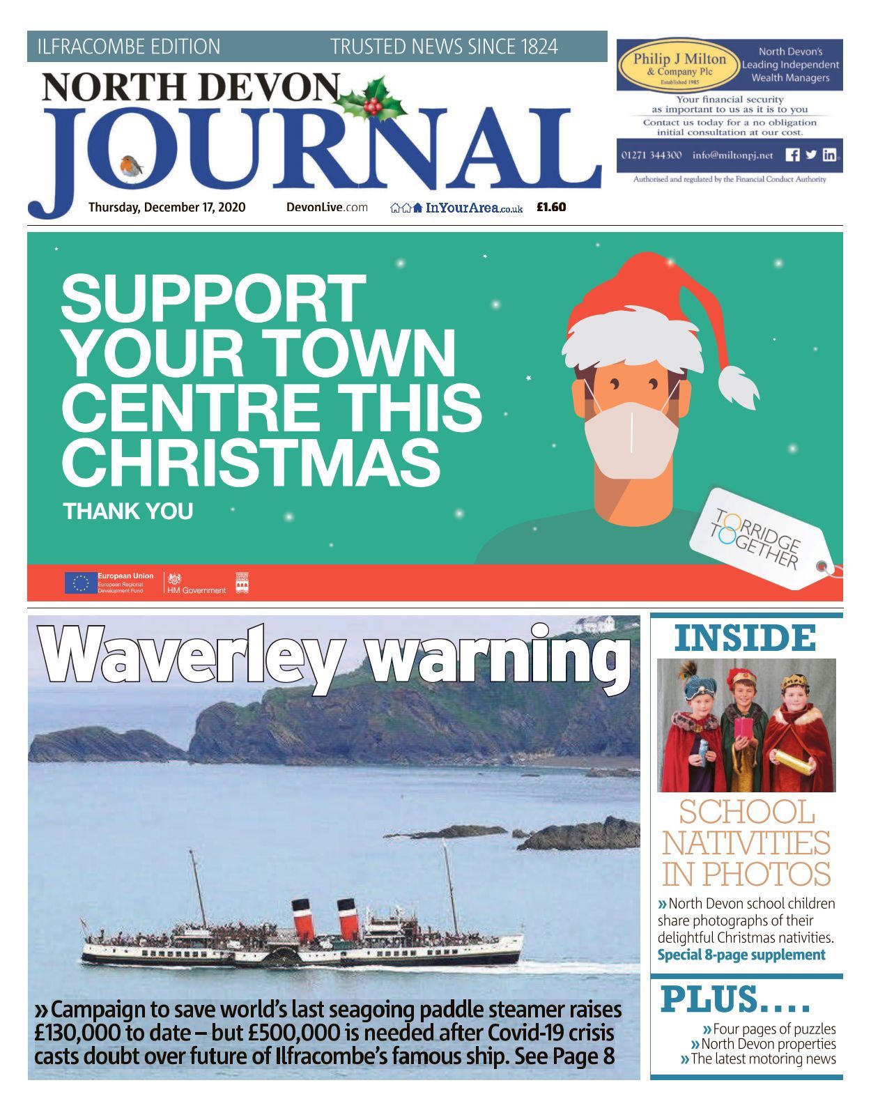 North Devon Journal Ilfracombe - 2020-12-17