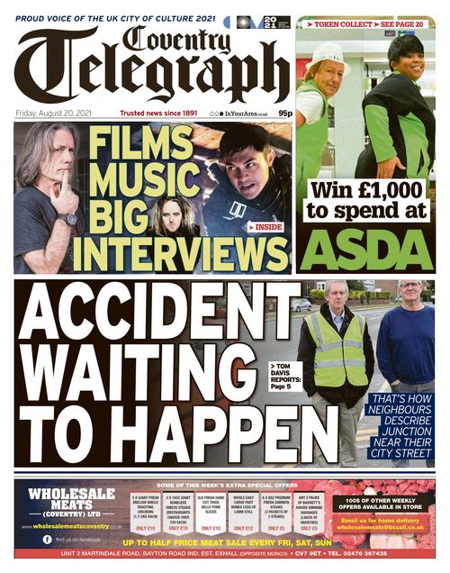 Coventry Telegraph - 2021-08-20