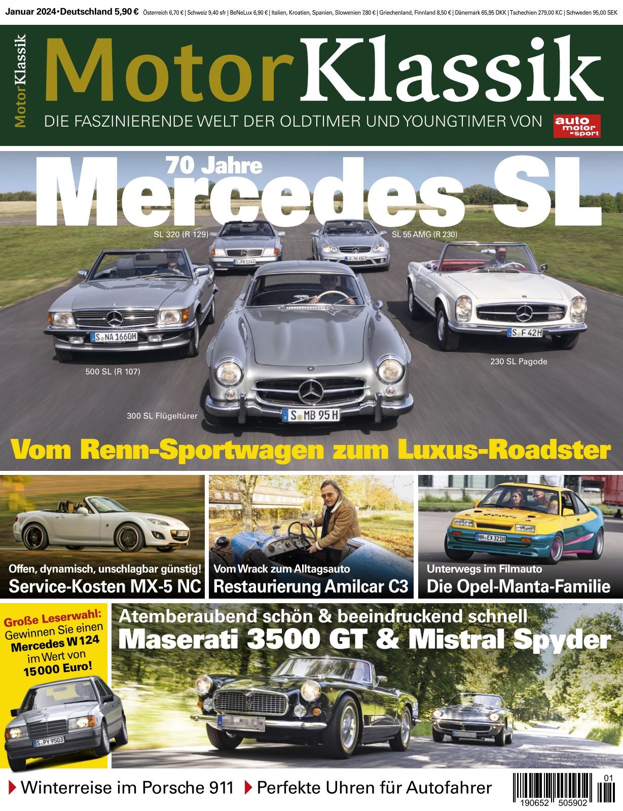 Motor Klassik - Ausgabe 01/2024