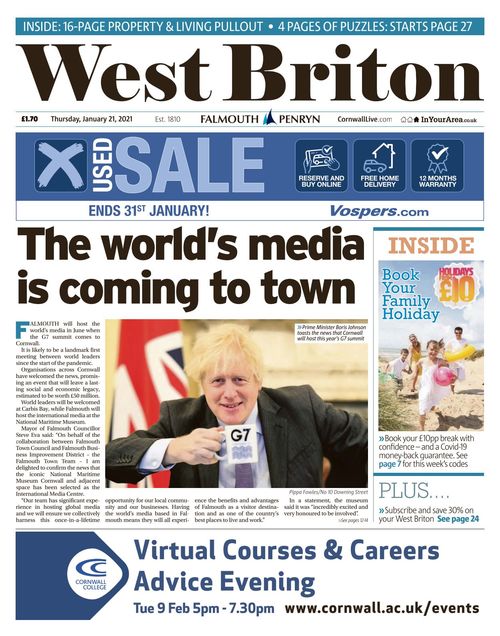 West Briton Falmouth - 2021-01-21