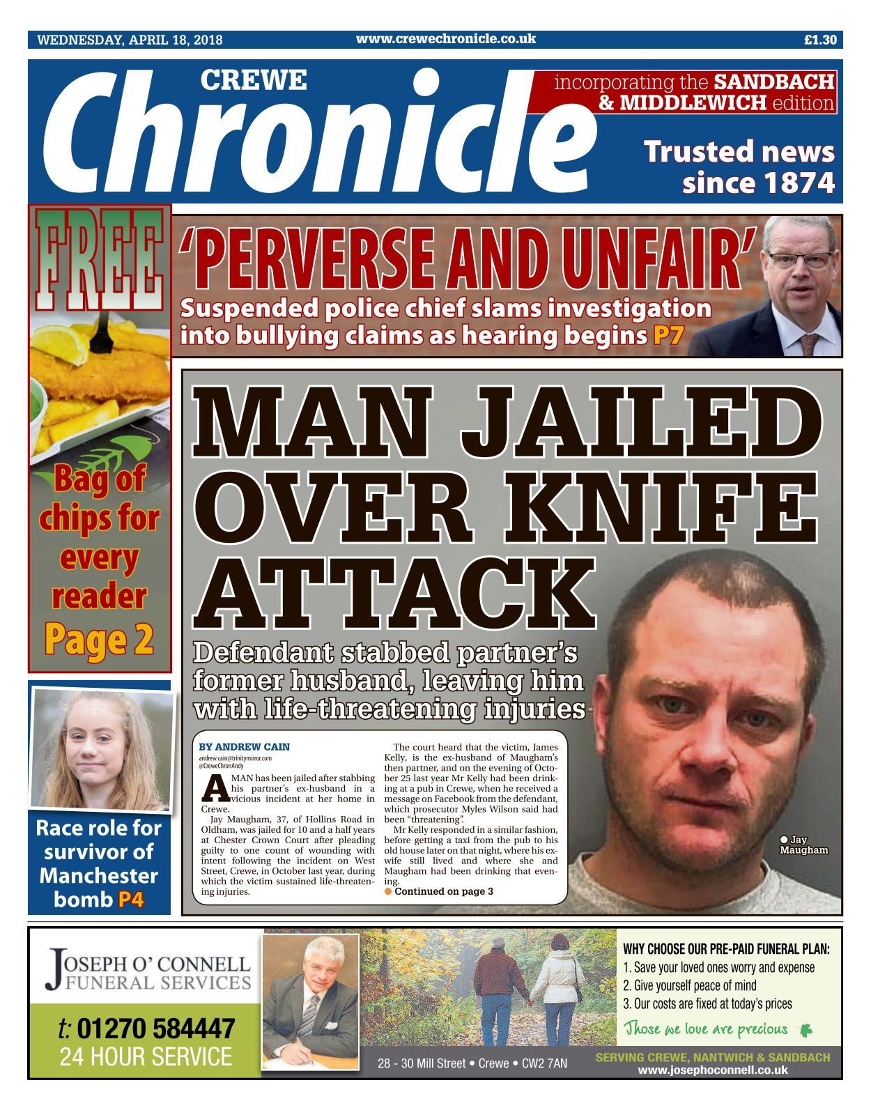 Crewe Chronicle - 2018-04-18