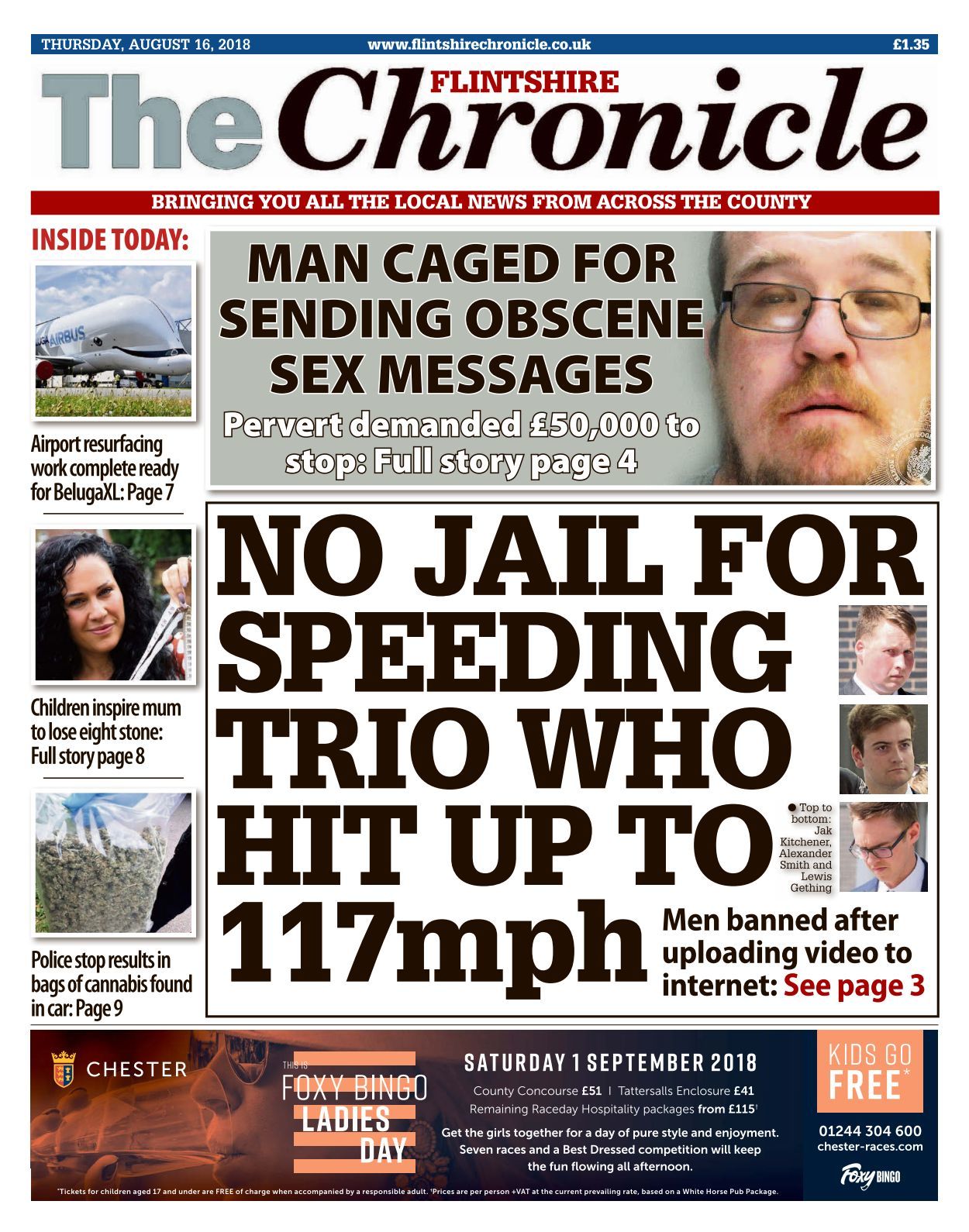 Chester Chronicle - 2018-08-16
