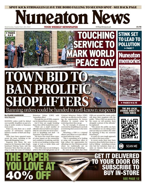 Nuneaton News - 2022-09-28