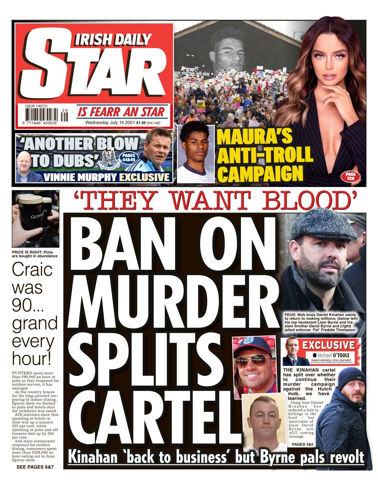 Irish Daily Star - 2021-07-14