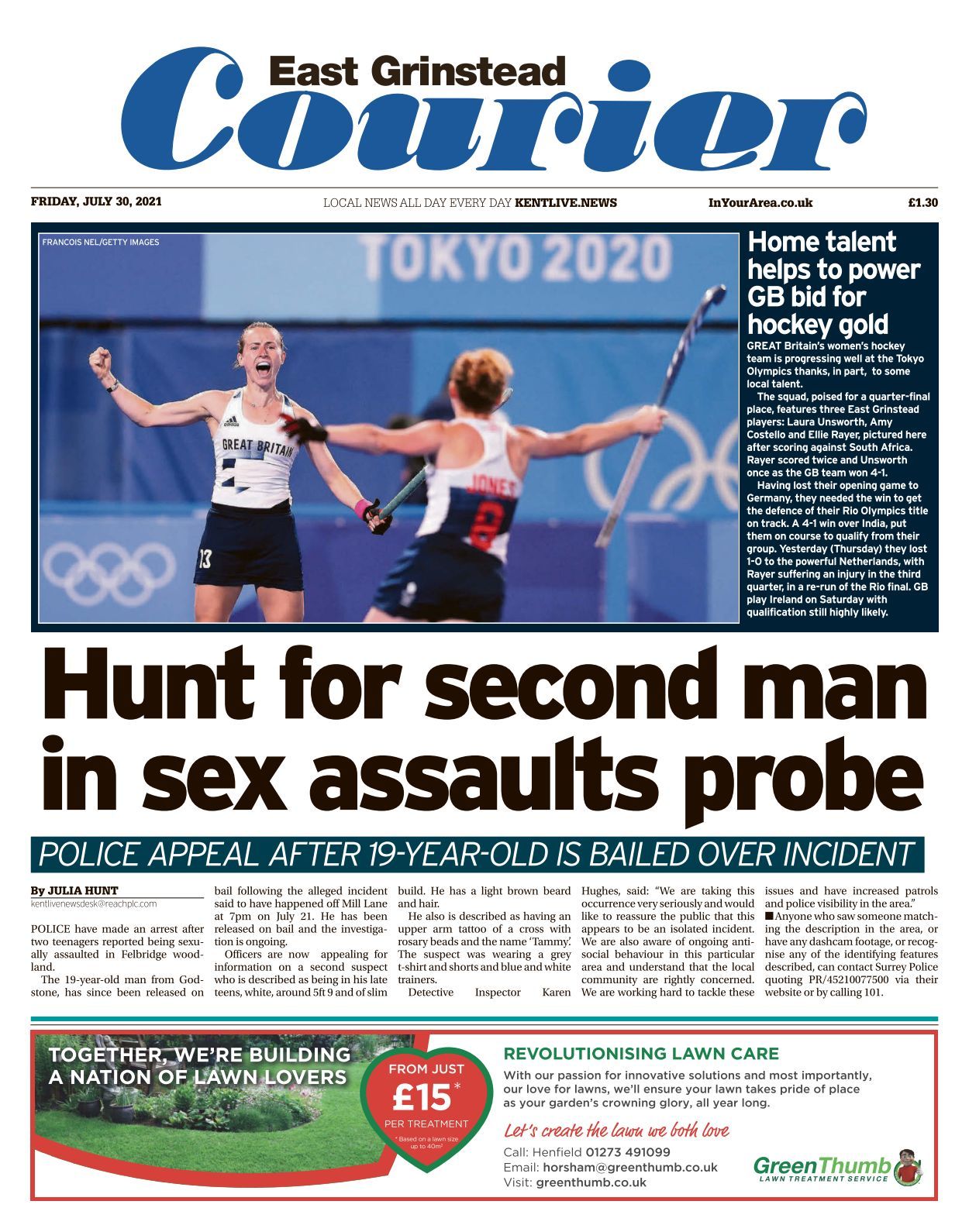 East Grinstead Courier - 2021-07-30
