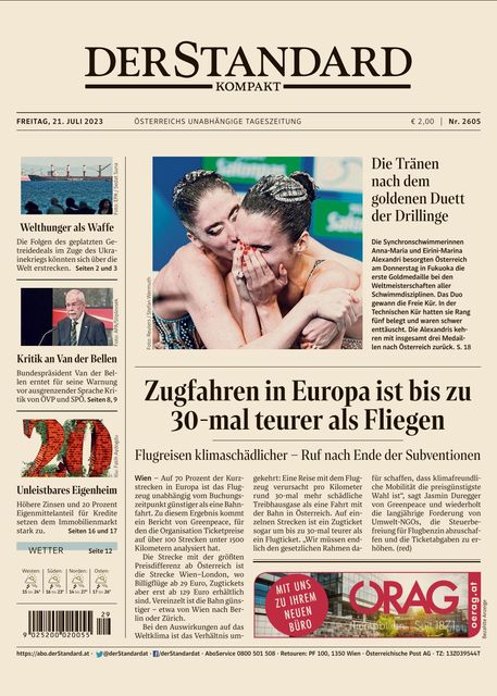 DER STANDARD Kompakt - 2023-07-21